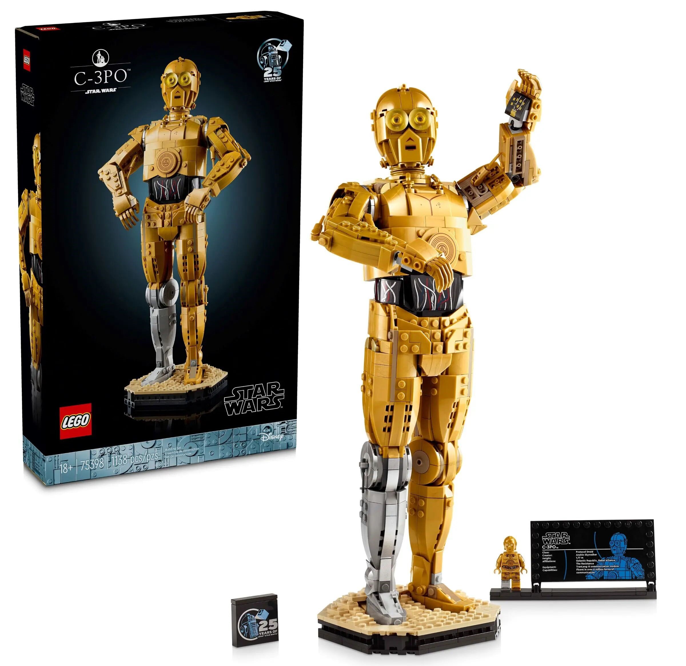 LEGO 75398 Star Wars C-3PO - niskie ceny i opinie w Media Expert