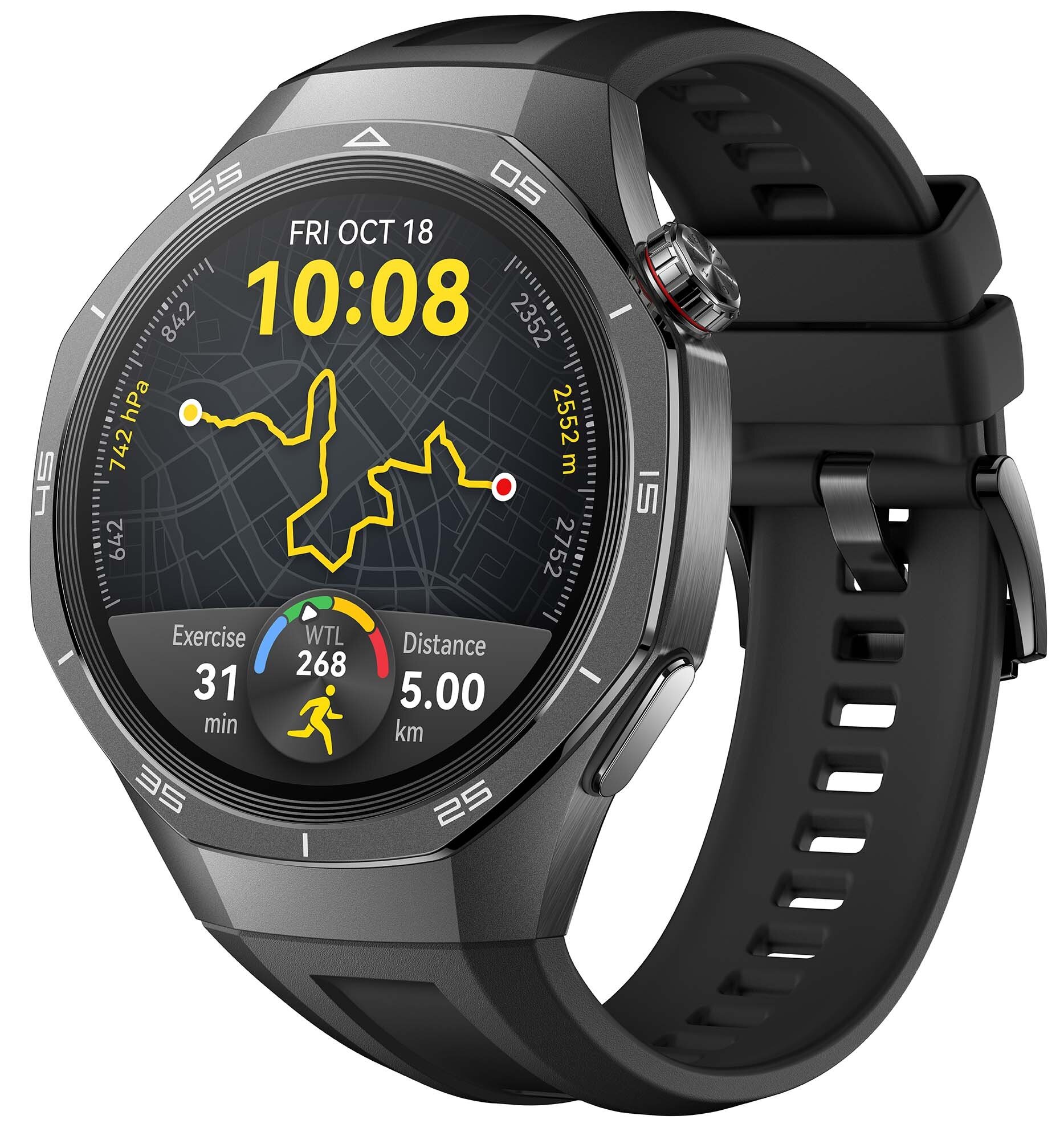 HUAWEI Watch GT 5 Pro Active 46mm Czarny Smartwatch - niskie ceny i ...