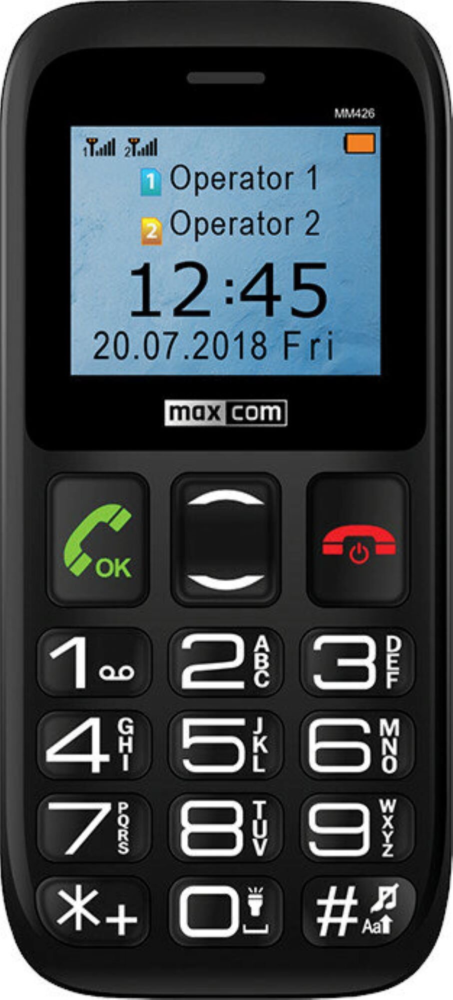 MAXCOM MM426 SE Czarny Telefon - niskie ceny i opinie w Media Expert