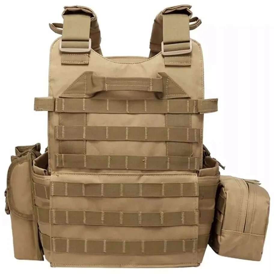 EXTRALINK Airsoft ASG MIL-691 Khaki Kamizelka taktyczna - niskie ceny i ...