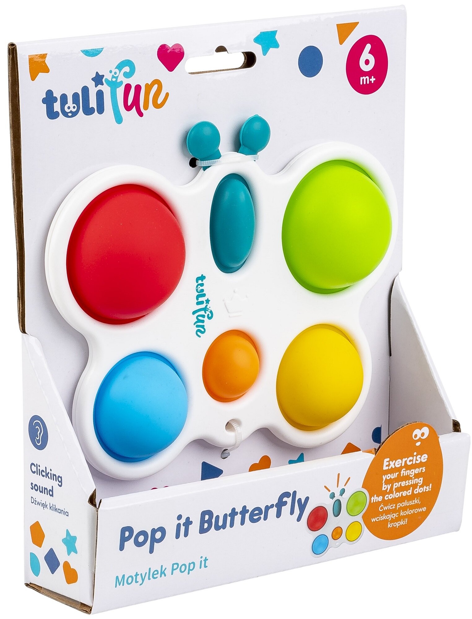 TULIFUN Motylek Pop It TF30035 Zabawka edukacyjna - niskie ceny i ...