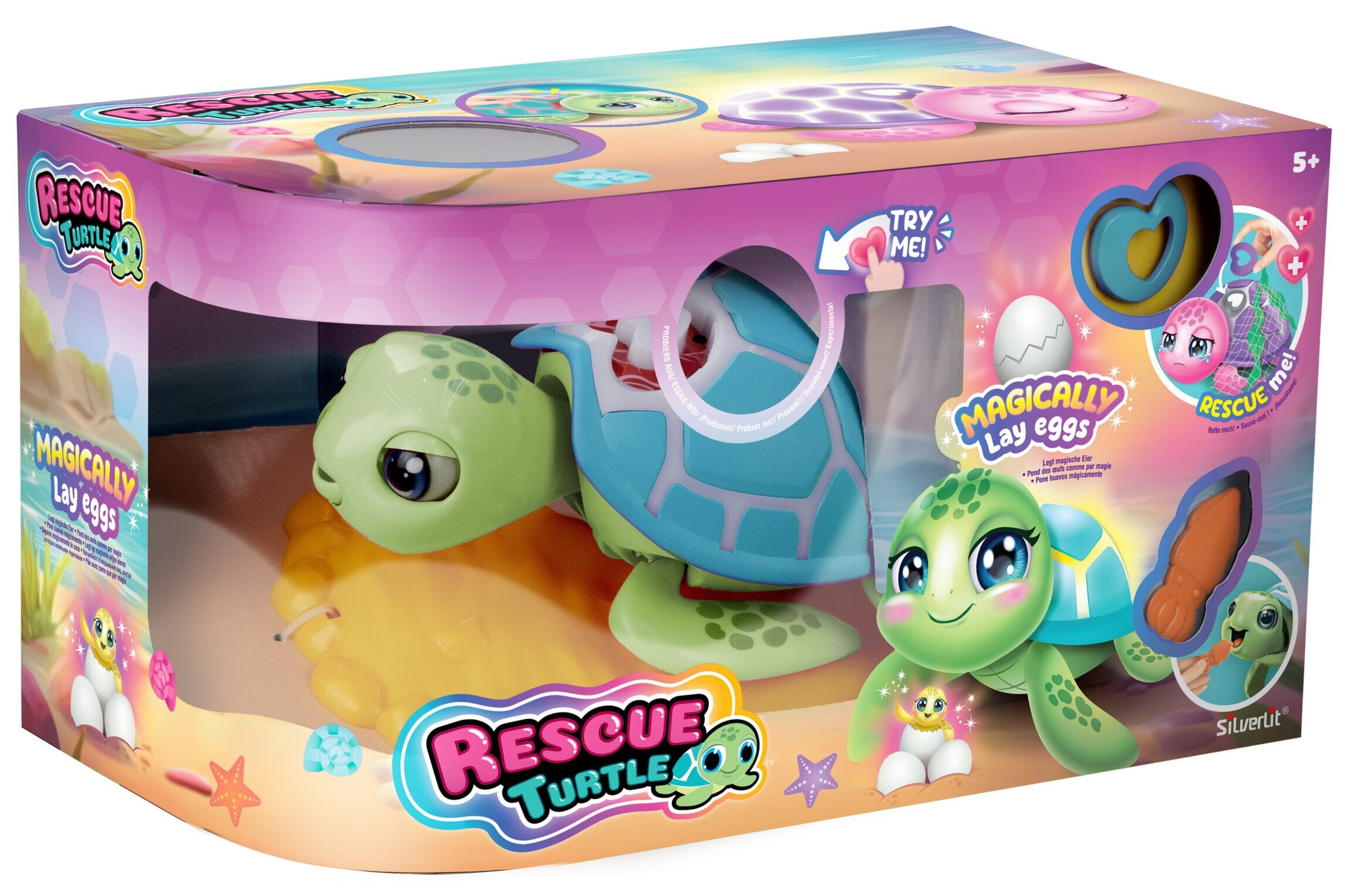 SILVERLIT Rescue Turtle SI 88635 Zabawka interaktywna - niskie ceny i ...