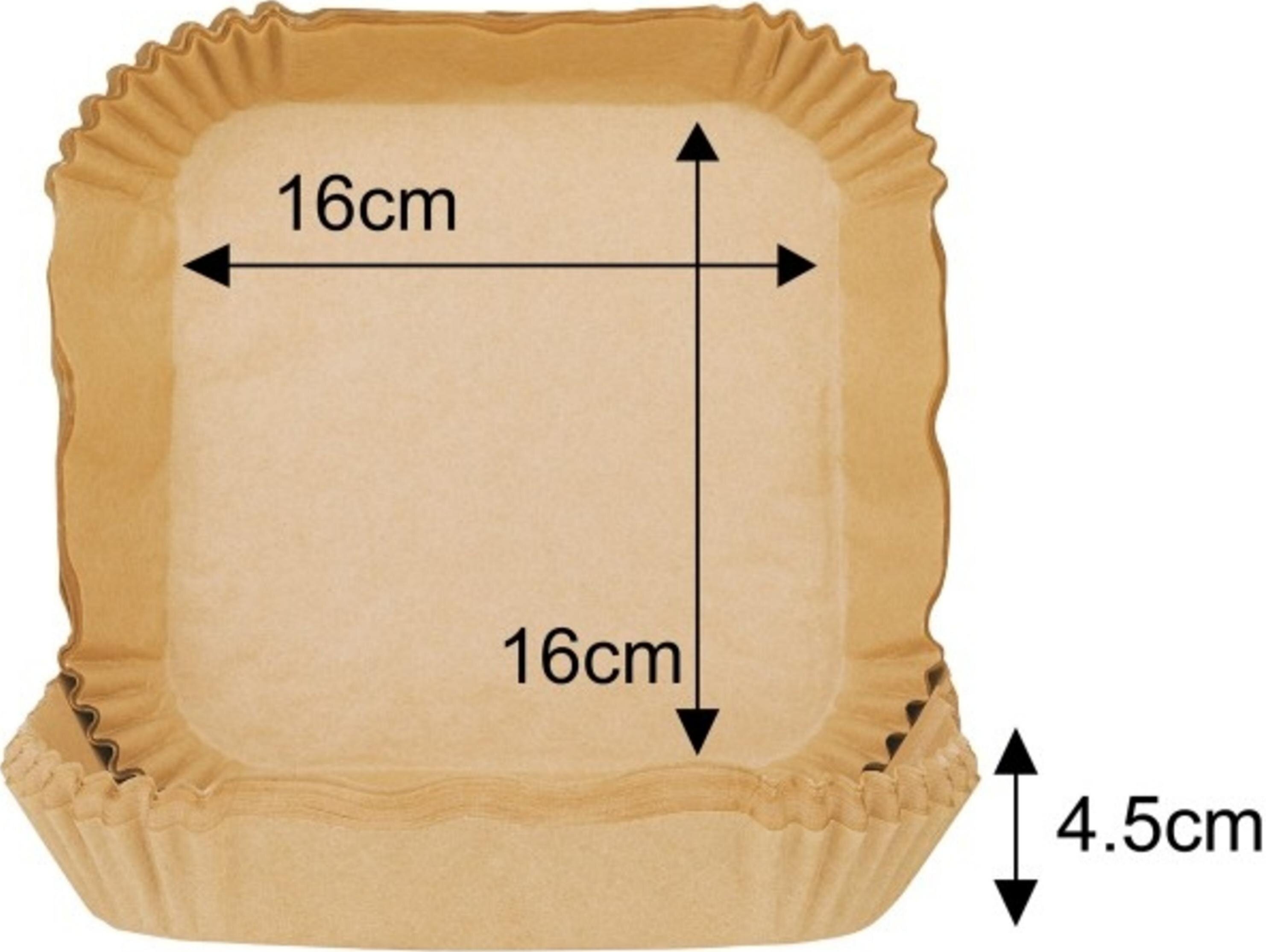 KLAUSBERG KB-7781 16 x 16 cm (100 sztuk) Papier do Air Fryer - niskie ...