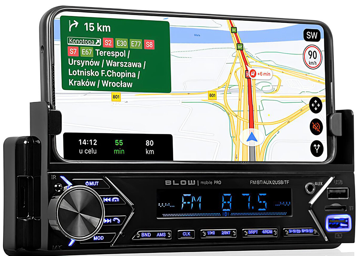 BLOW Mobile Pro Bluetooth Pilot Radio samochodowe - niskie ceny i ...