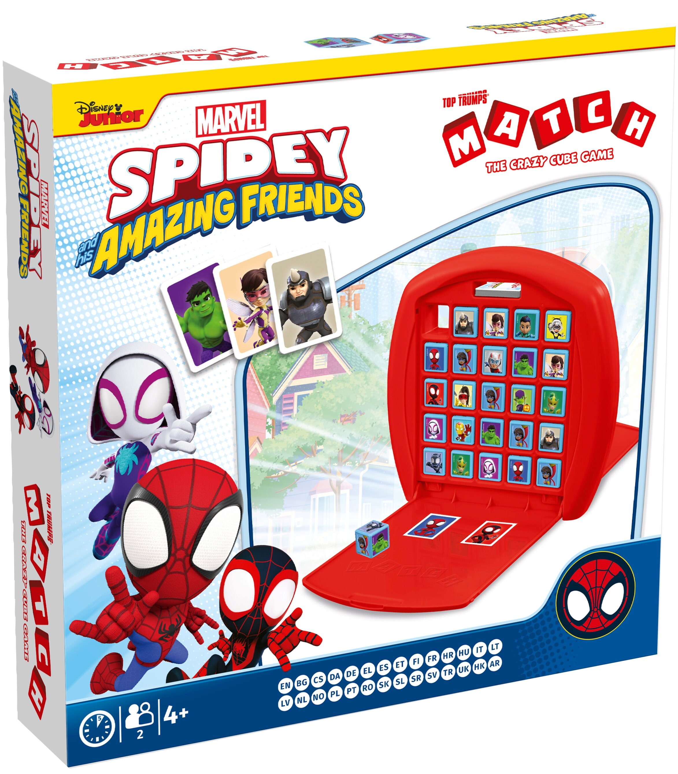WINNING MOVES Match Spidey i Super-kumple WM04798-ML1-6 Gra logiczna ...