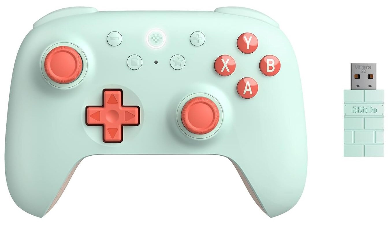 8BITDO Ultimate 2C Miętowy Kontroler - niskie ceny i opinie w Media Expert