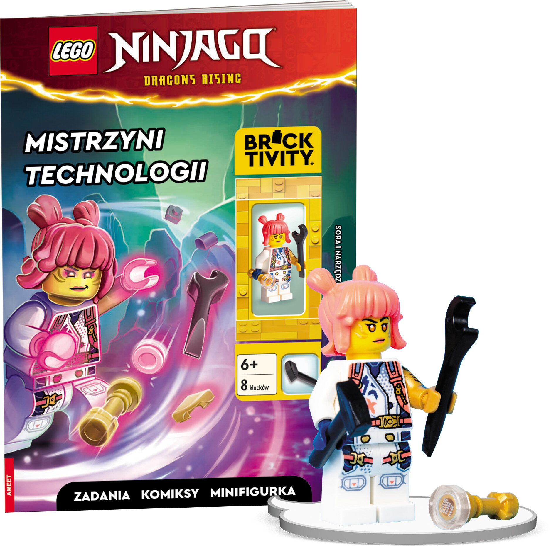 Książka LEGO Ninjago Mistrzyni Technologii LNC-6730 (okładka miękka ...