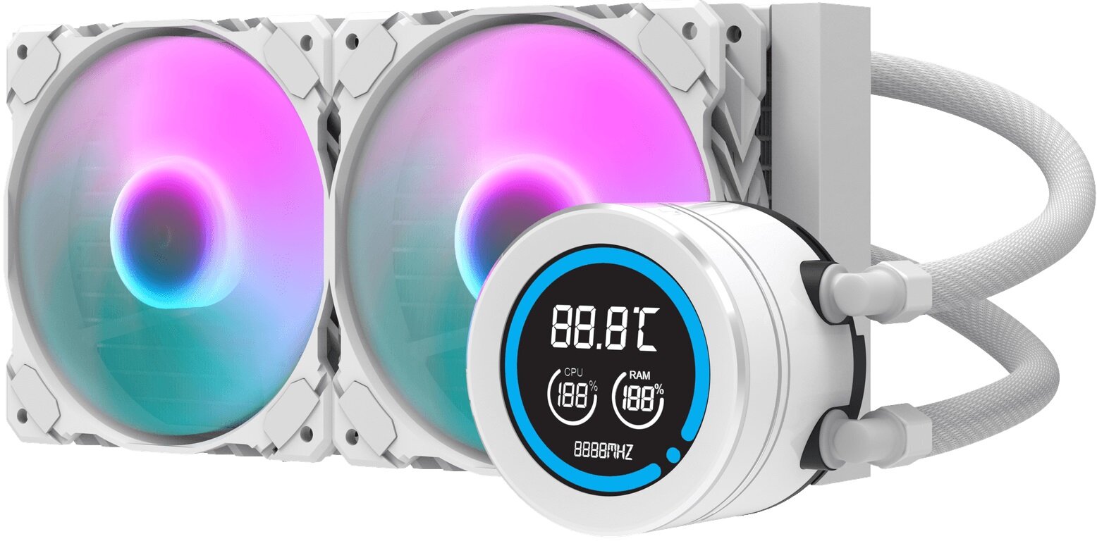 DARKFLASH DN-D240D Biały Chłodzenie wodne - niskie ceny i opinie w ...