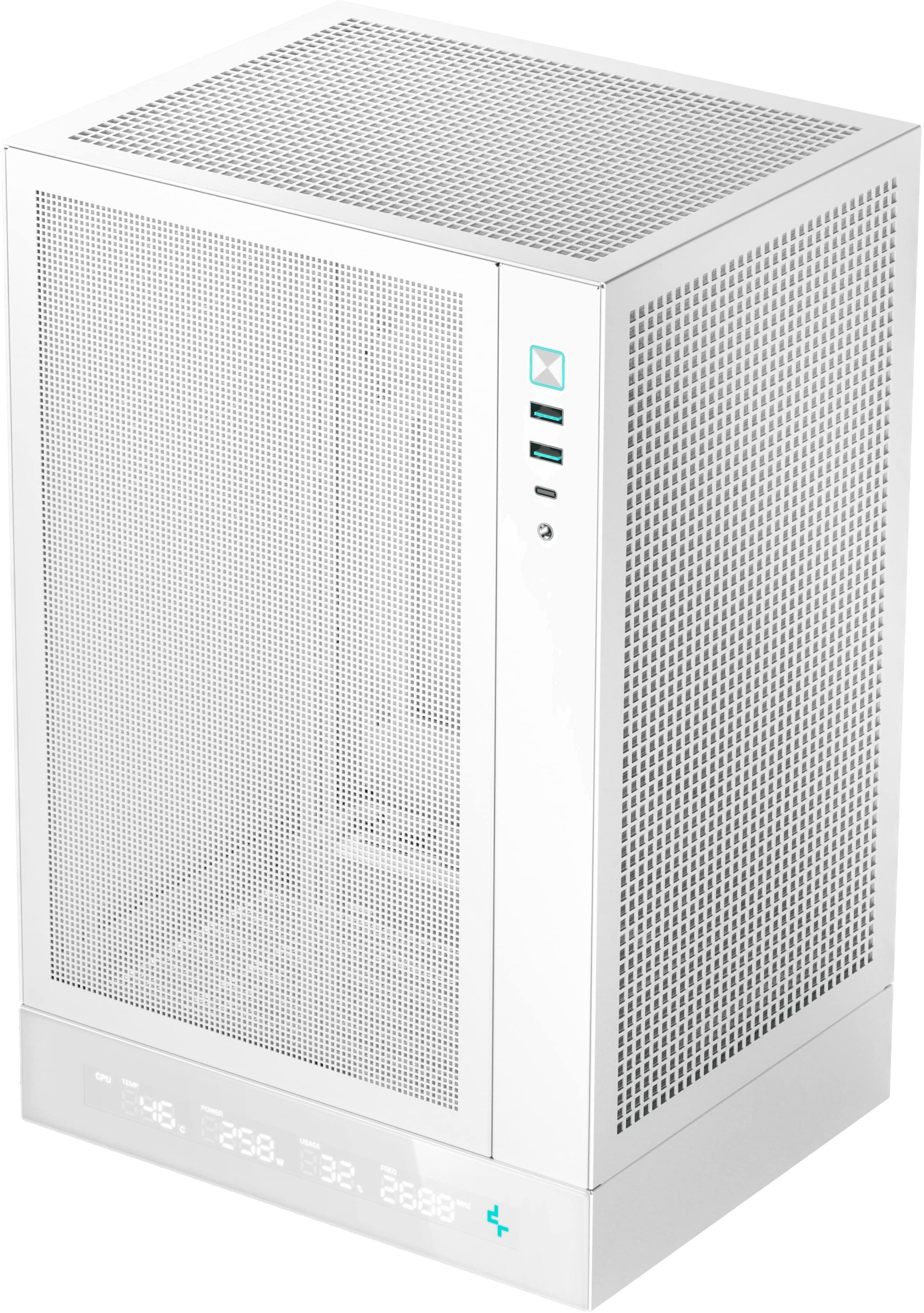 DEEPCOOL CH170 Digital Biały Obudowa - niskie ceny i opinie w Media Expert