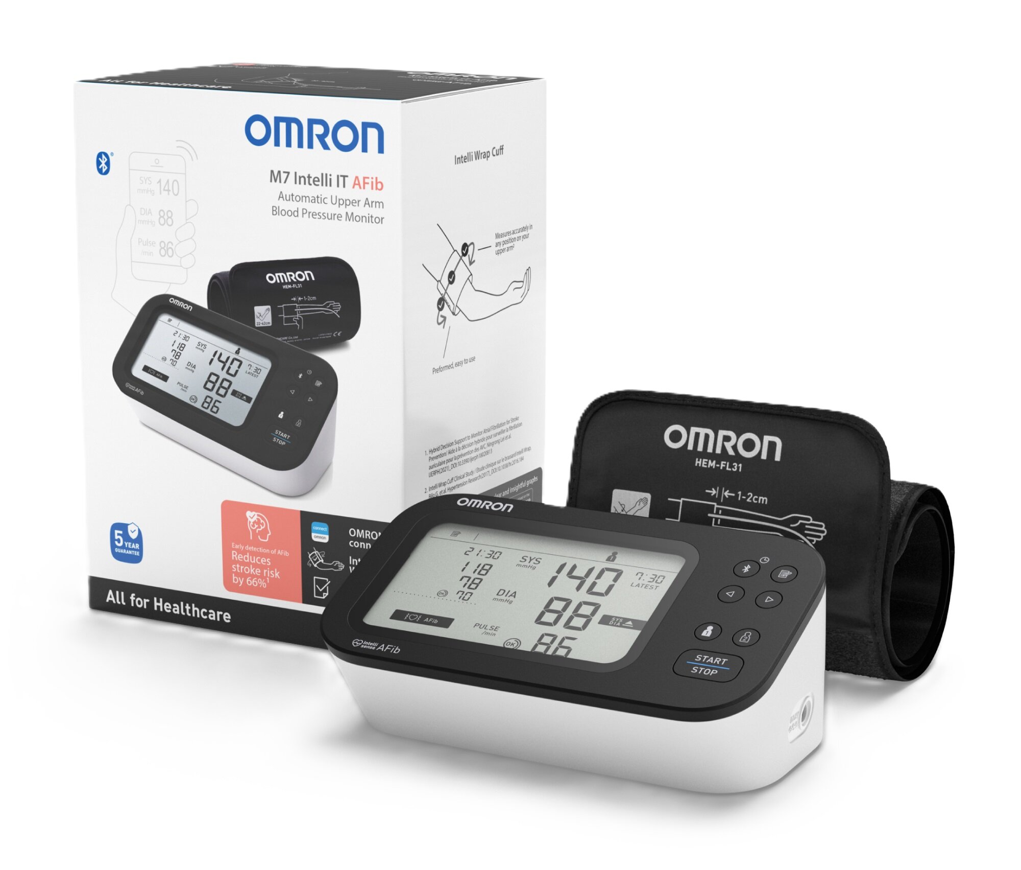OMRON M7 Intelli IT Afib Ciśnieniomierz - niskie ceny i opinie w Media ...