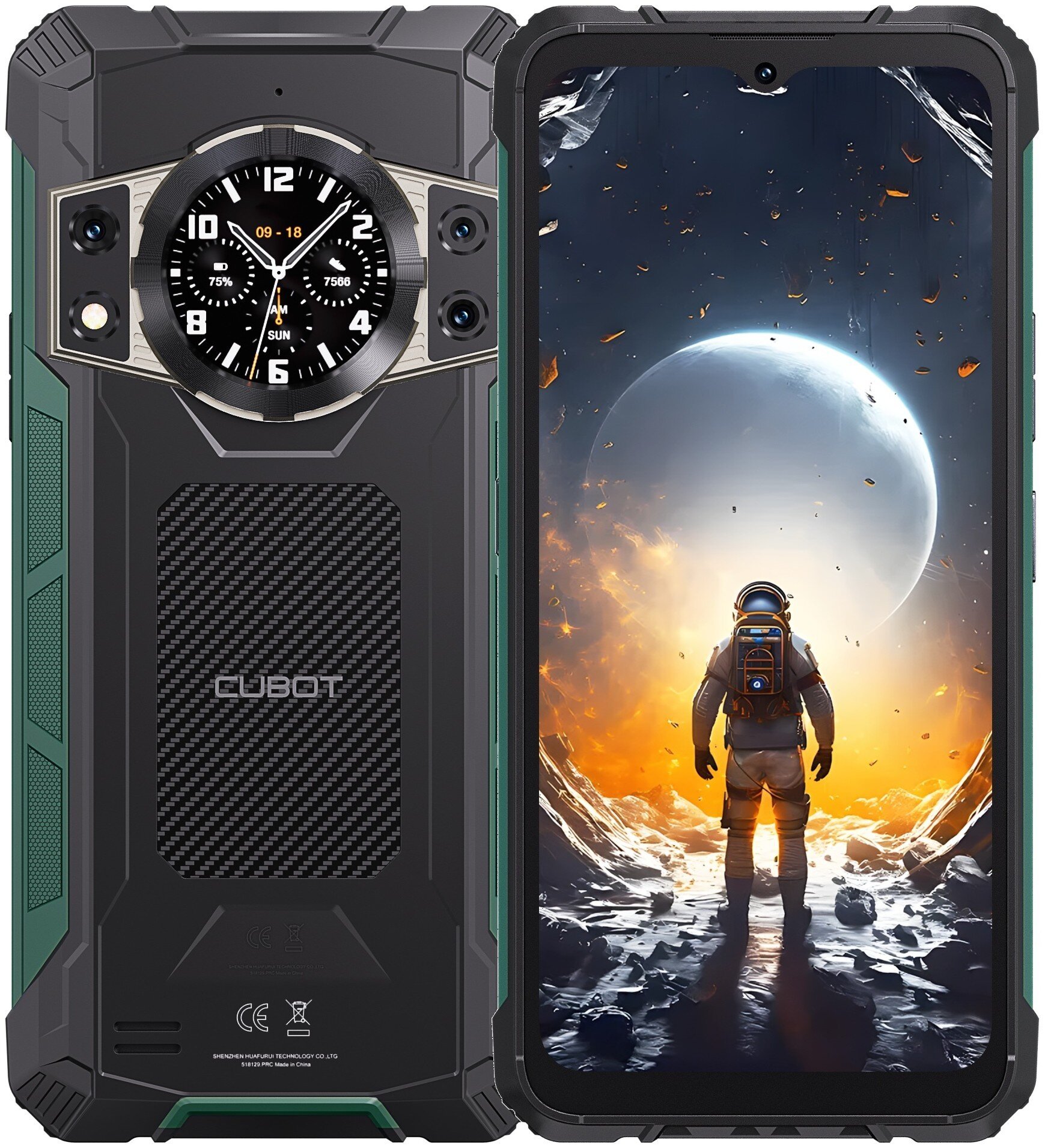 CUBOT King Kong Ace 2 6/128GB 6.58" 90Hz Zielony Smartfon - niskie ceny ...