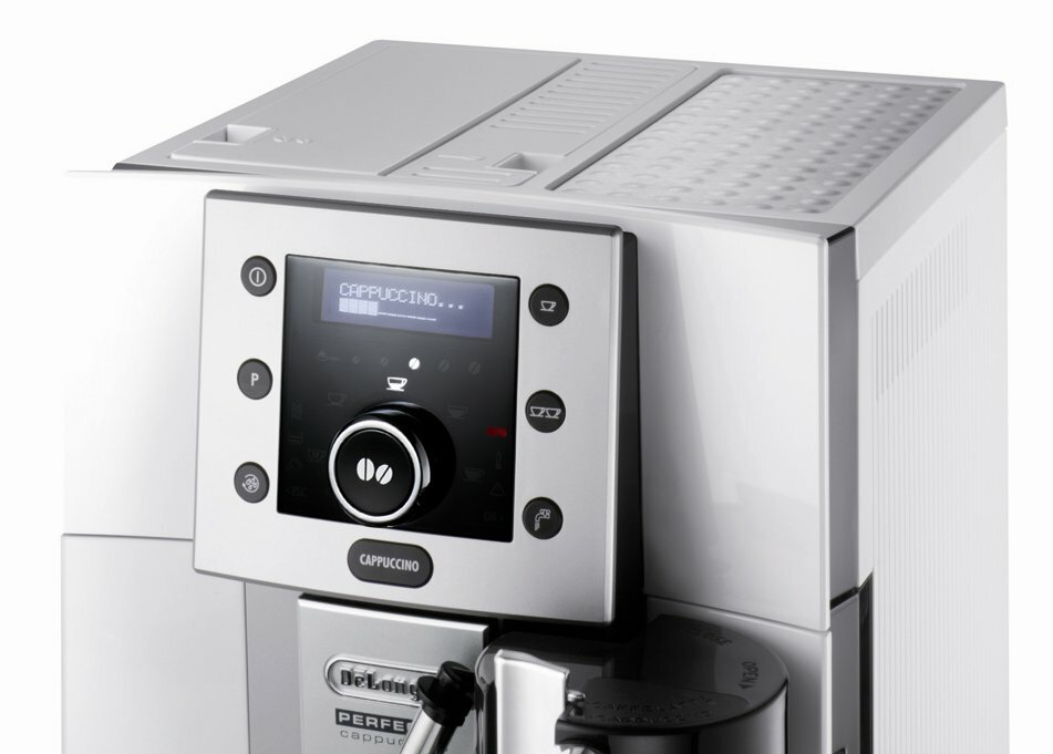 DELONGHI Perfecta ESAM 5500.W Ekspres - niskie ceny i opinie w Media Expert