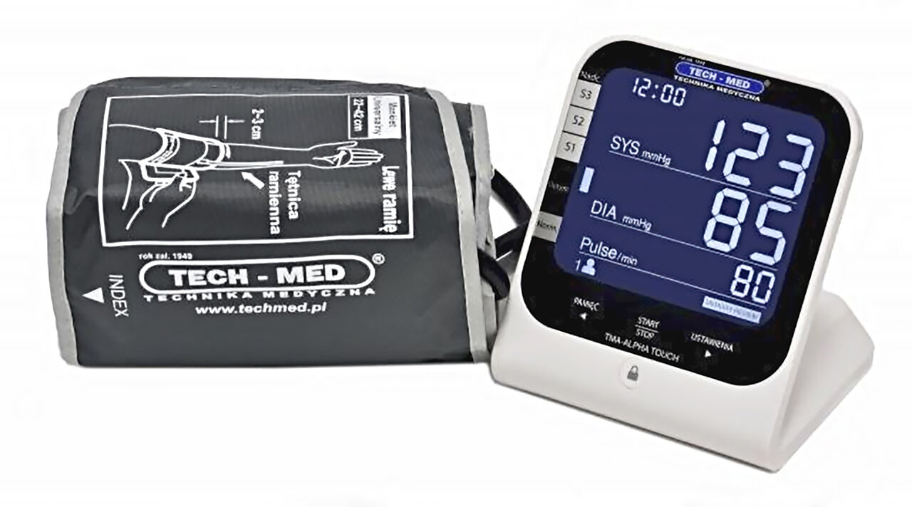 TECH-MED Tma-Alpha Touch Ciśnieniomierz - niskie ceny i opinie w Media ...