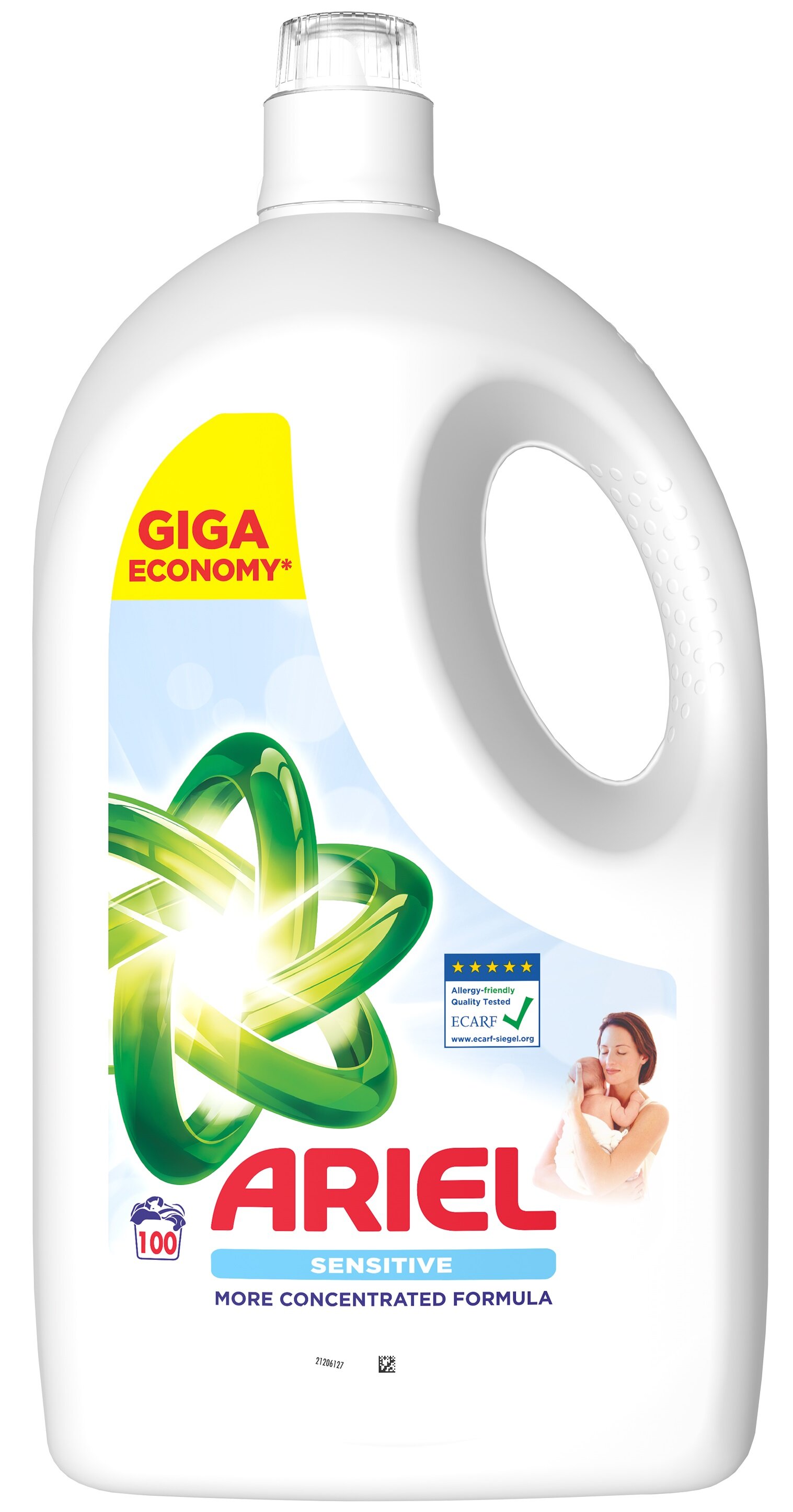 ARIEL Sensitive 4500 ml Uniwersalny dla niemowląt Płyn do prania ...