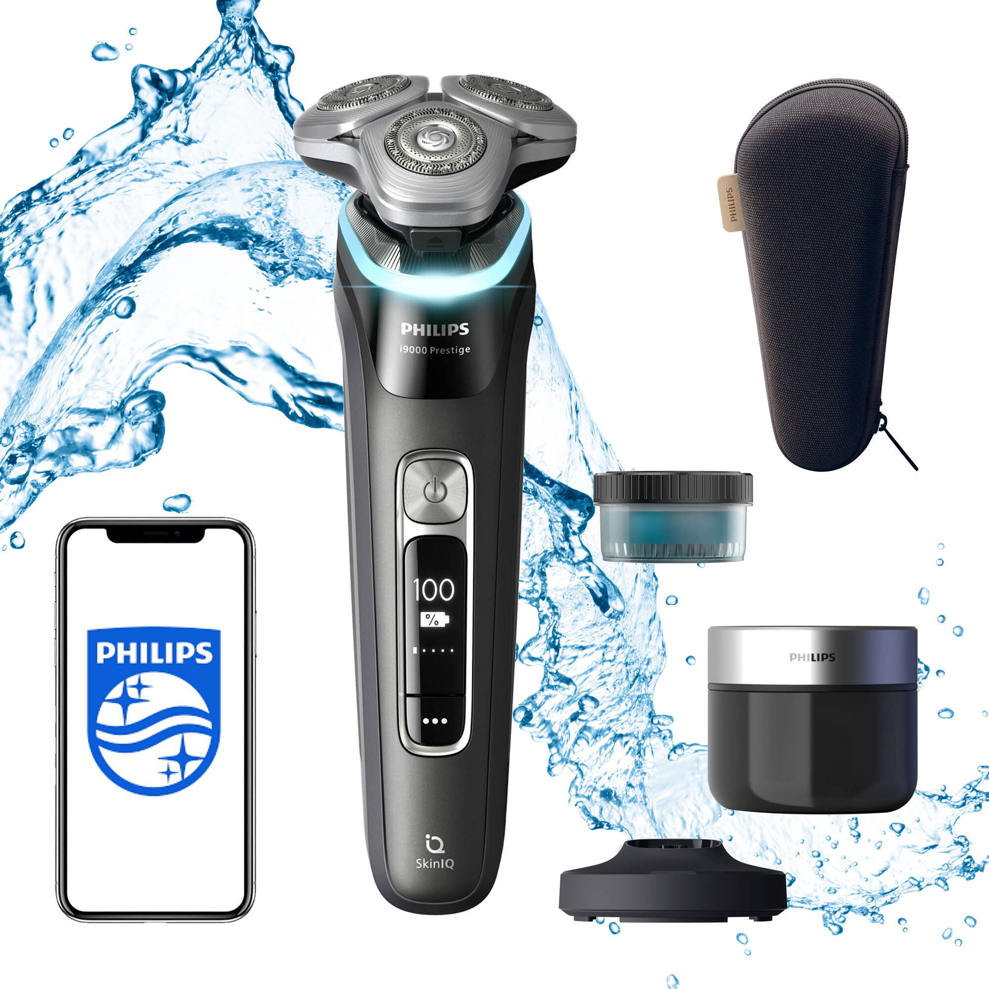 PHILIPS Seria i9000 Prestige XP9200/30 SkinIQ Na mokro i sucho Golarka - niskie ceny i opinie w ...