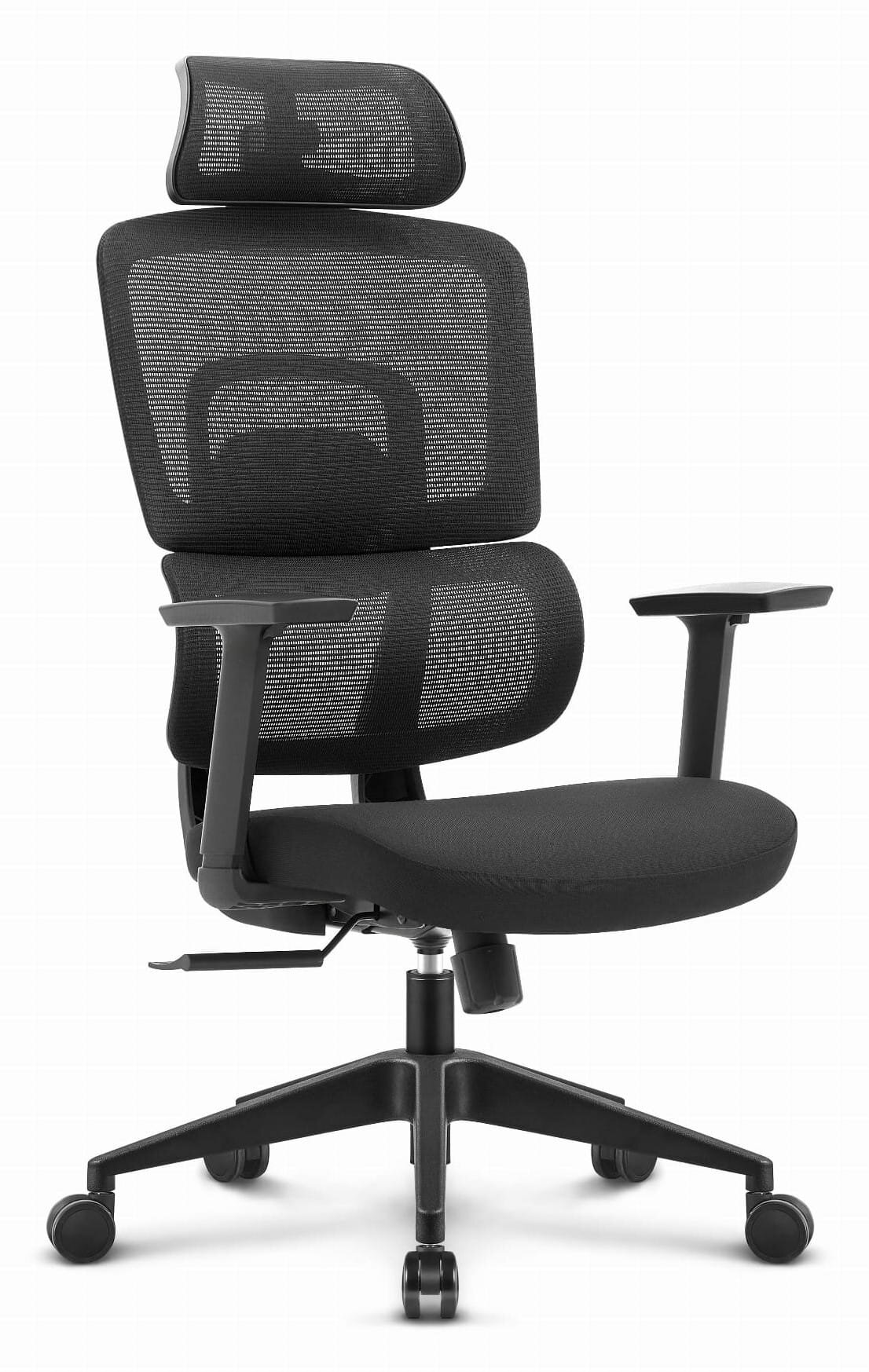HELL'S CHAIR HC-1051 Czarny Fotel biurowy - niskie ceny i opinie w ...