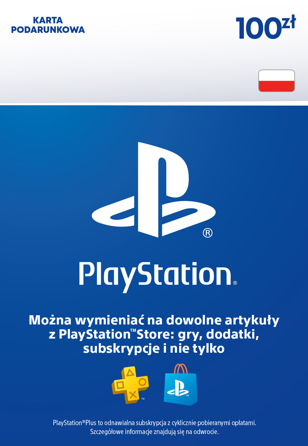 Kod aktywacyjny SONY PlayStation 100 zł - niskie ceny i opinie w Media ...