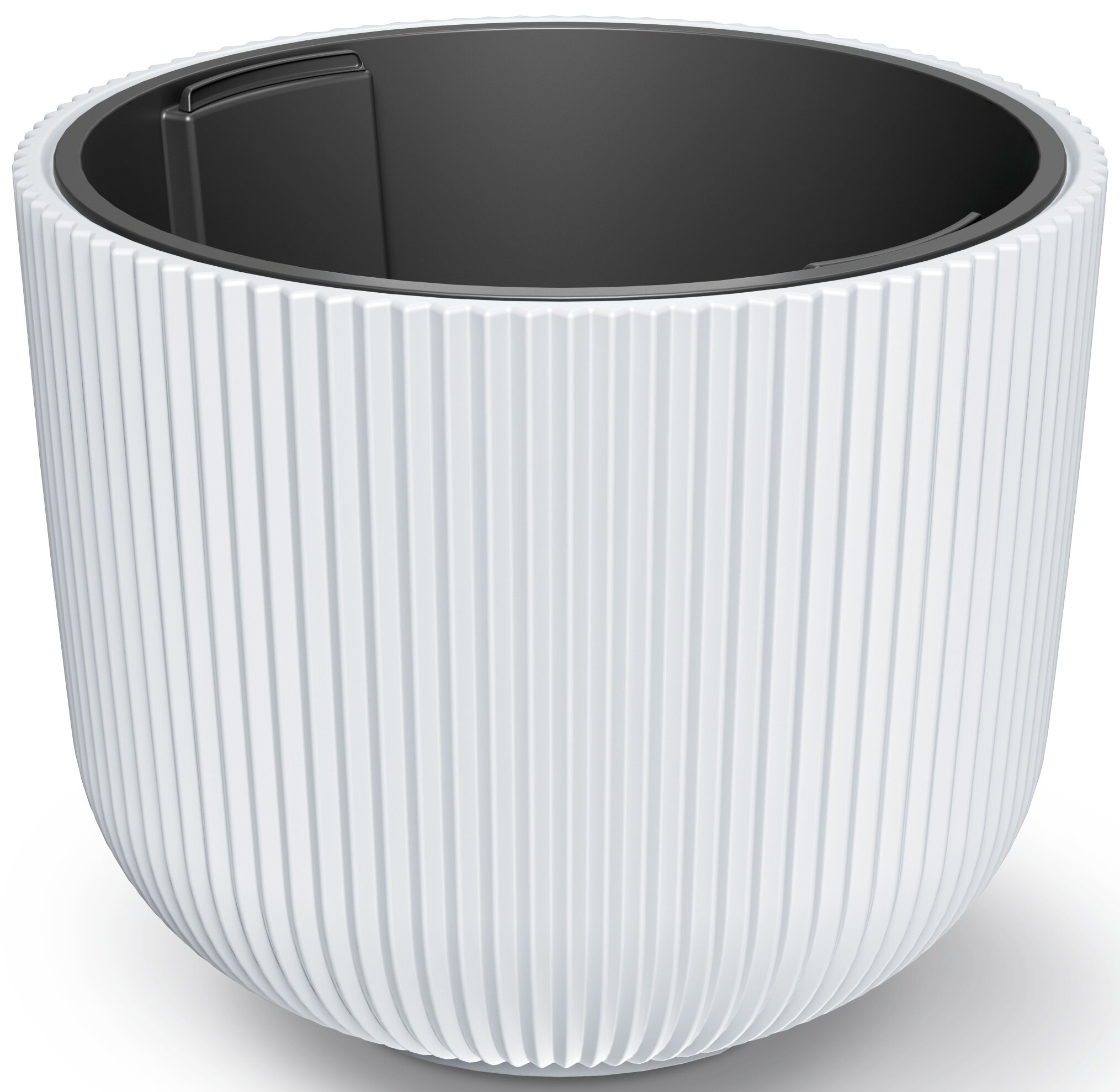 PROSPERPLAST Milly DBML300-S449 14L Biały Doniczka - niskie ceny i ...
