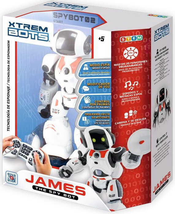 XTREM BOTS James The Spy Bot Robot zdalnie sterowany - niskie ceny i ...