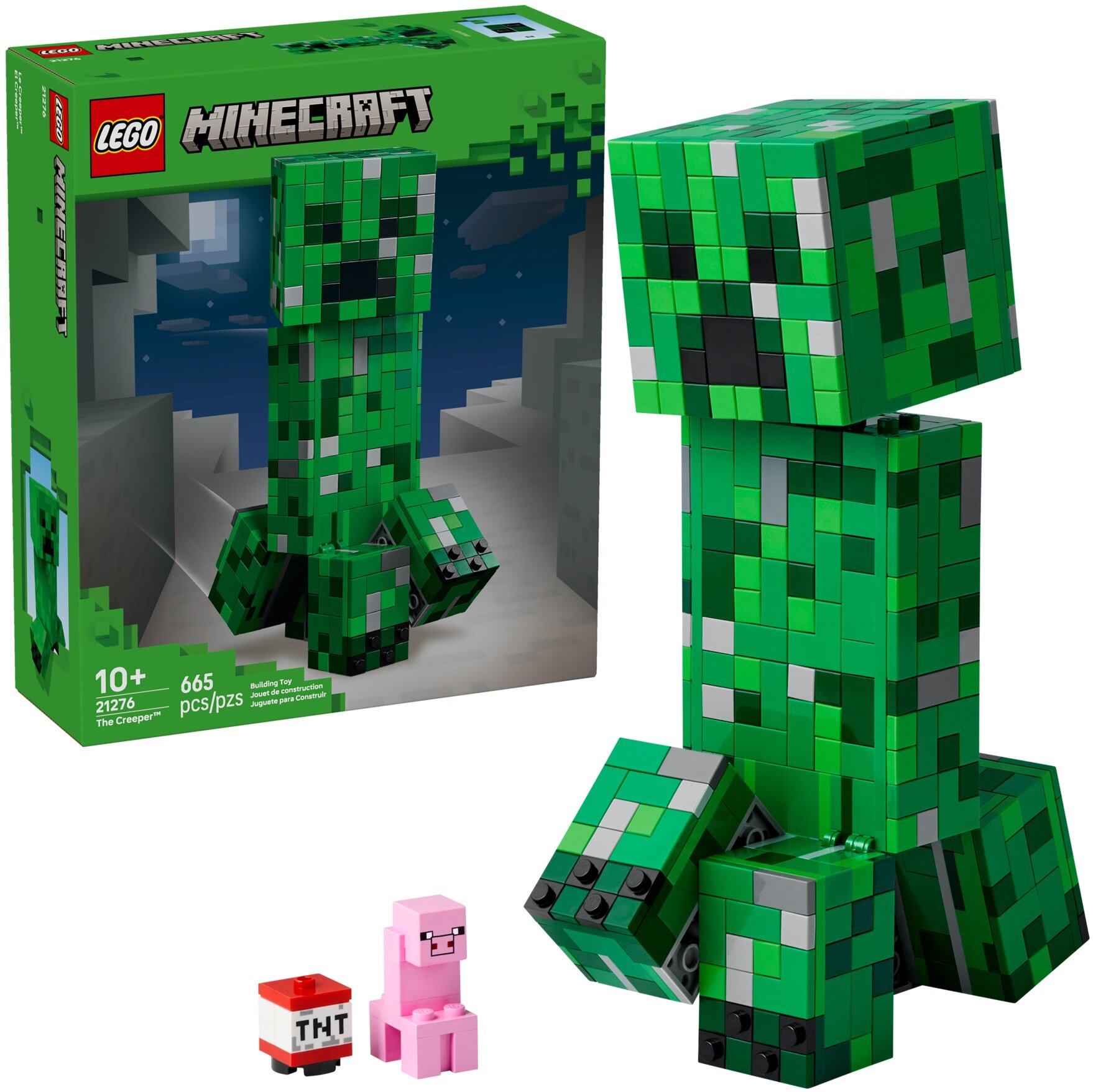 LEGO 21276 Minecraft Creeper - niskie ceny i opinie w Media Expert