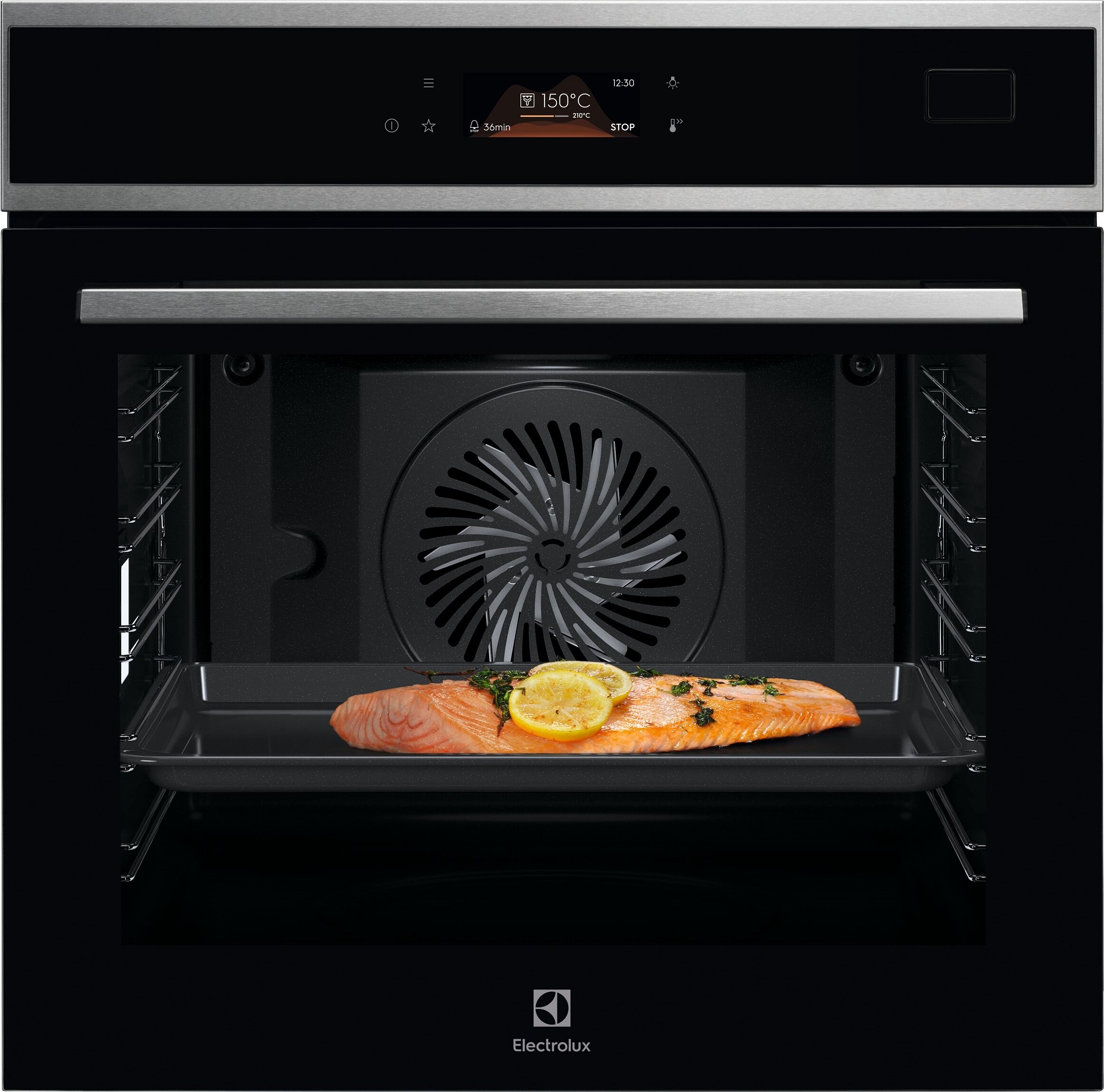 ELECTROLUX EOB8S38X 800 MealAssist SteamPro Elektryczny parowy Czarno ...