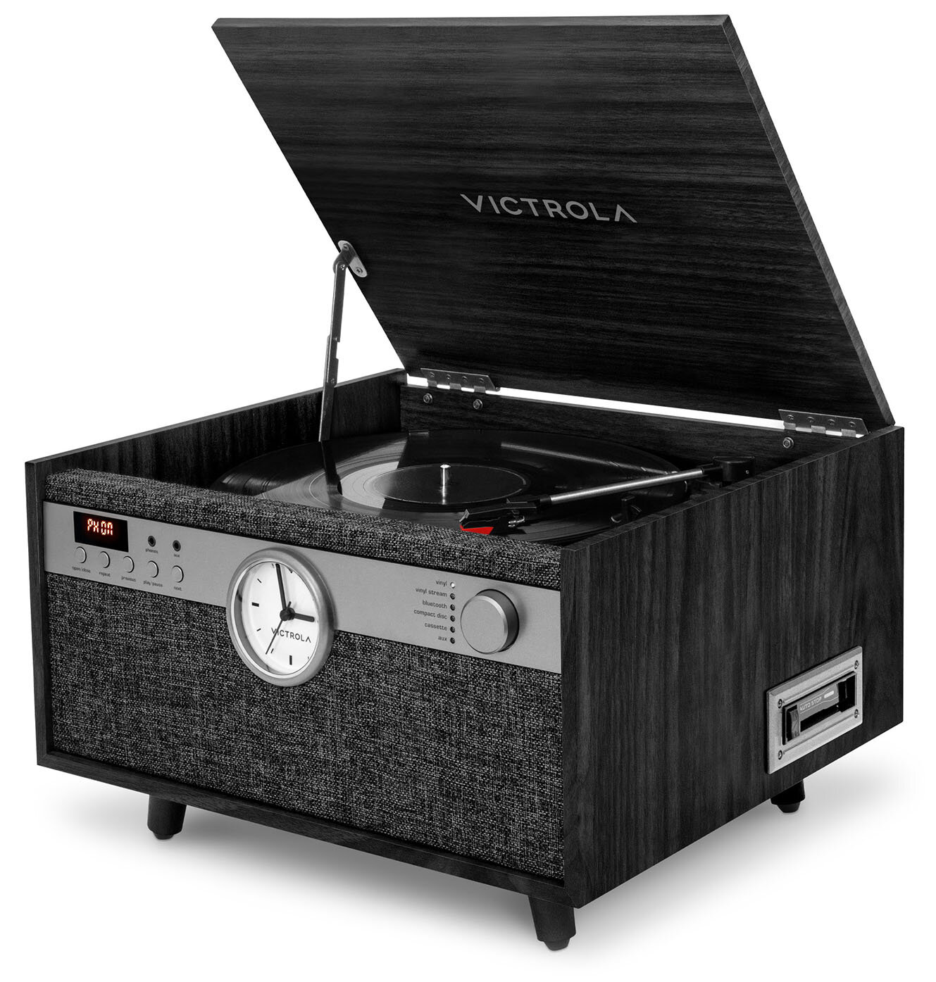 VICTROLA VTA-830SB Czarny Gramofon - niskie ceny i opinie w Media Expert