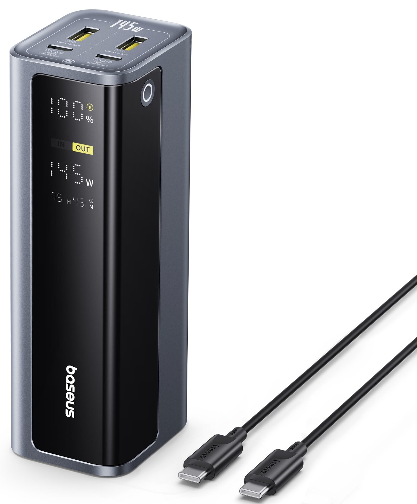 BASEUS Energeek GP12 20800 mAh 145W Szary Powerbank - niskie ceny i ...