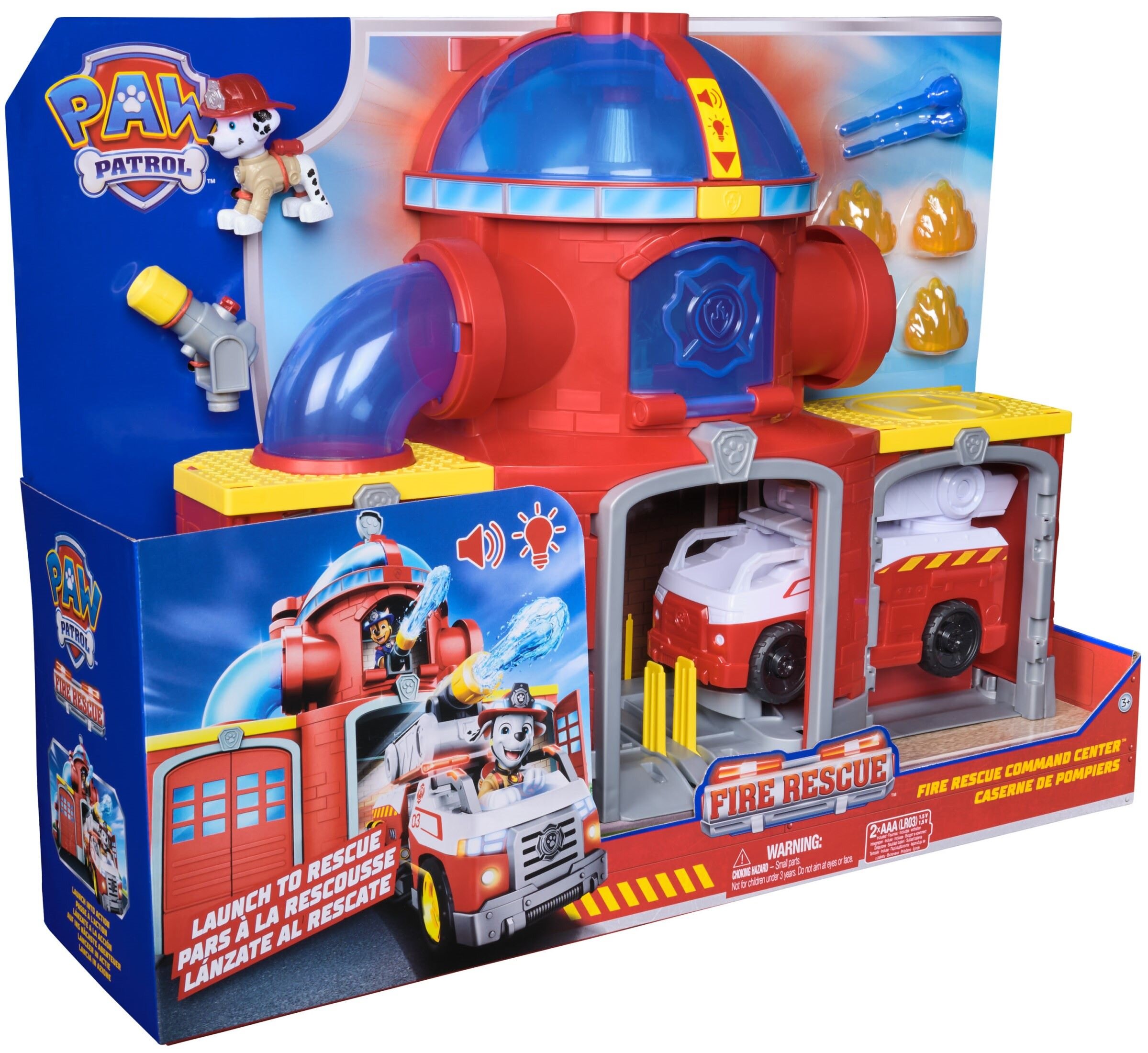 SPIN MASTER Psi Patrol Remiza Strażacka 6073760 Pojazd - niskie ceny i ...