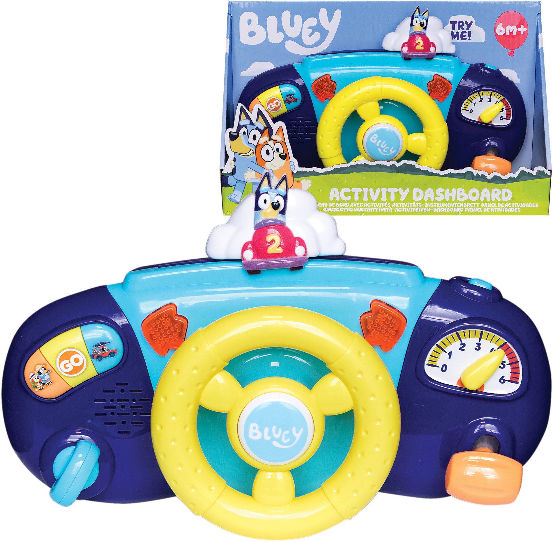 HTI Bluey Activity Dashboard 1500022 Zabawka interaktywna - niskie ceny ...