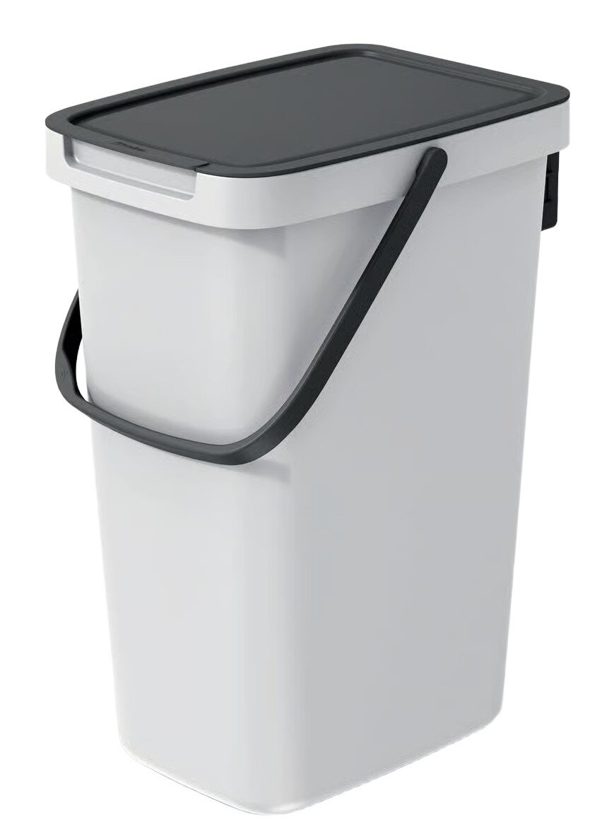 KEDEN Systema Q Collect 12 l Czarno-szary Kosz na śmieci - niskie ceny ...