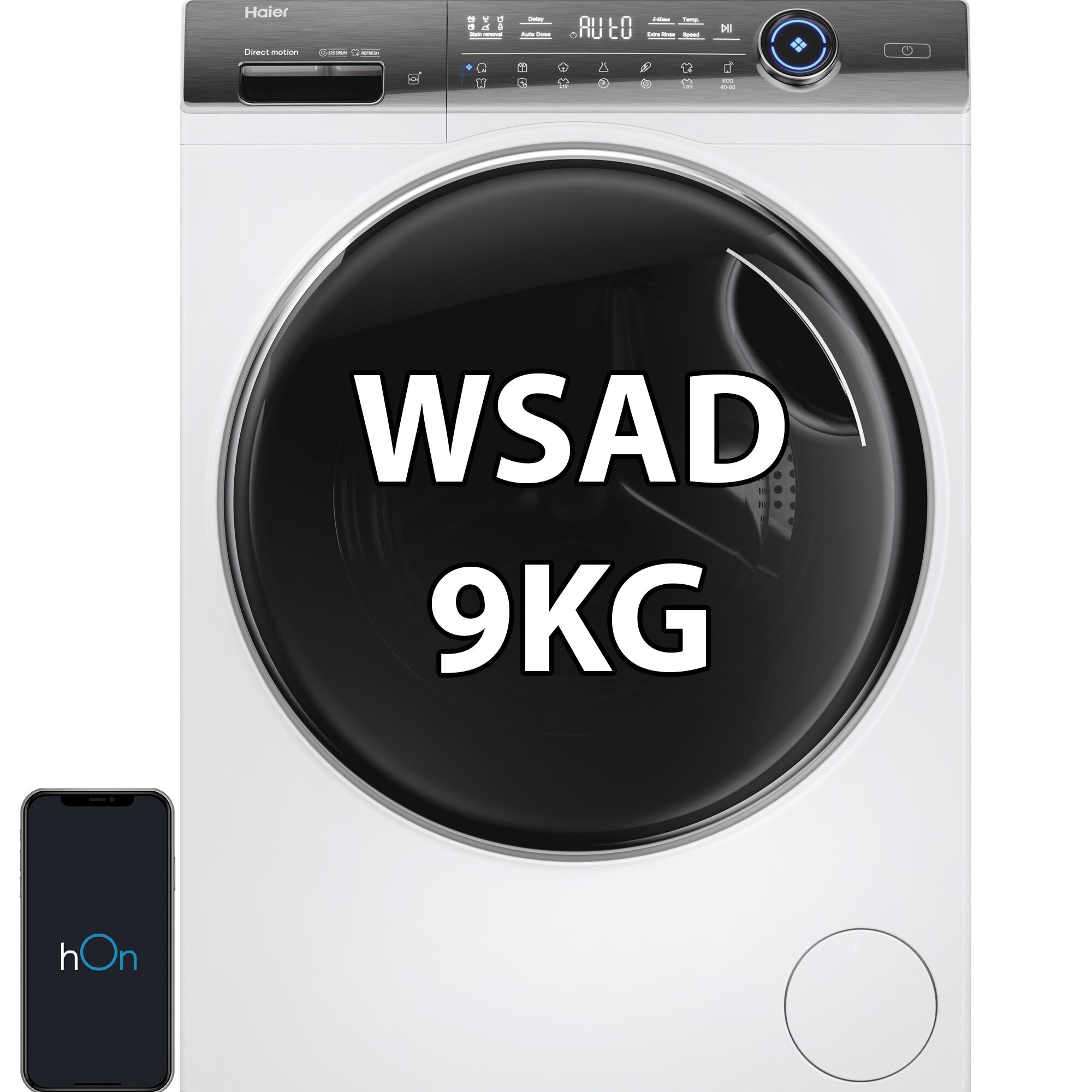 HAIER i-Pro 7 Plus HW90-BD14979U1 9kg 1400 obr/min Smart Dual Spray hOn ...