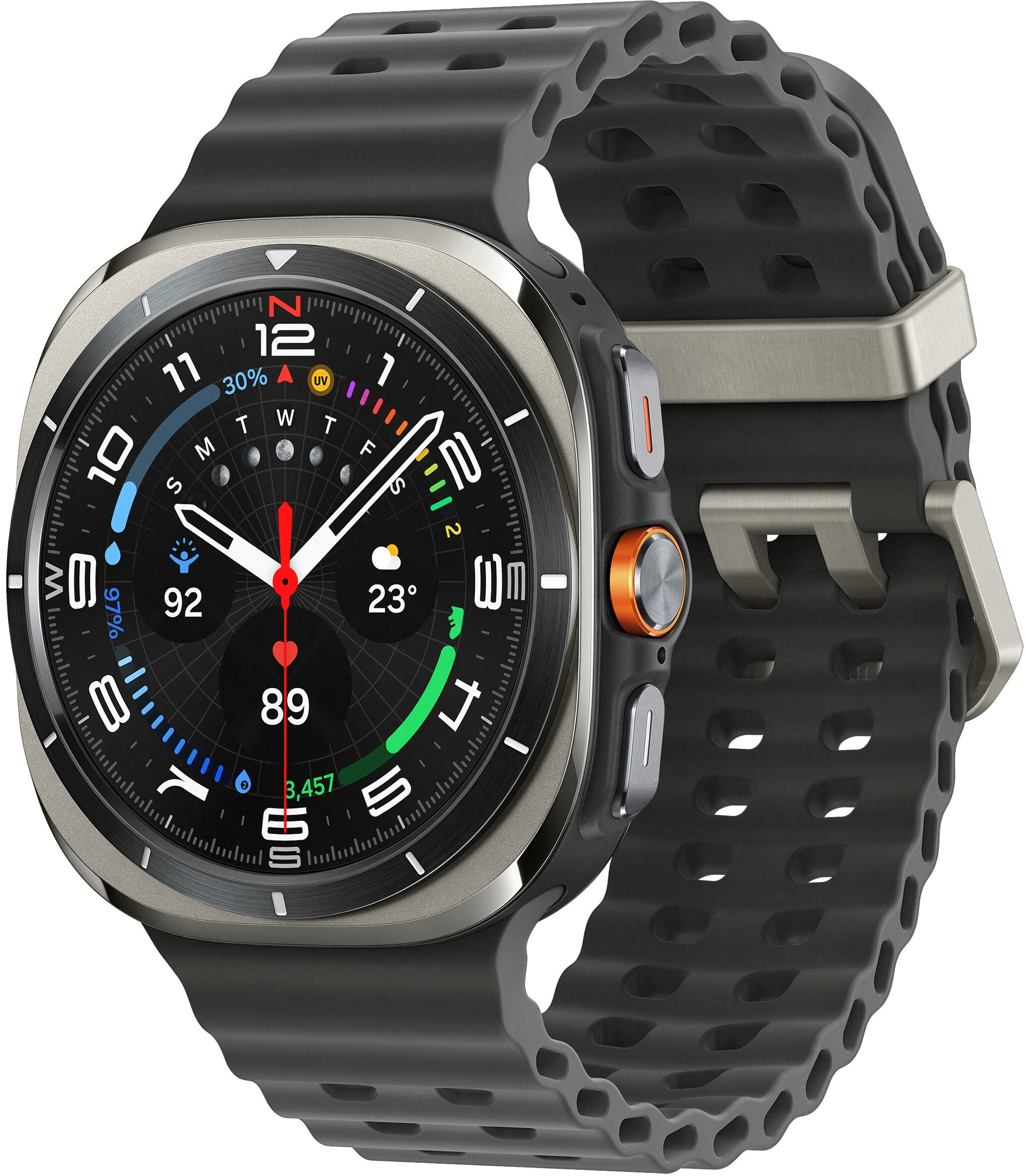 SAMSUNG Galaxy Watch Ultra 2025 SM-L705FZ 47mm LTE Tytanowy Srebrny ...