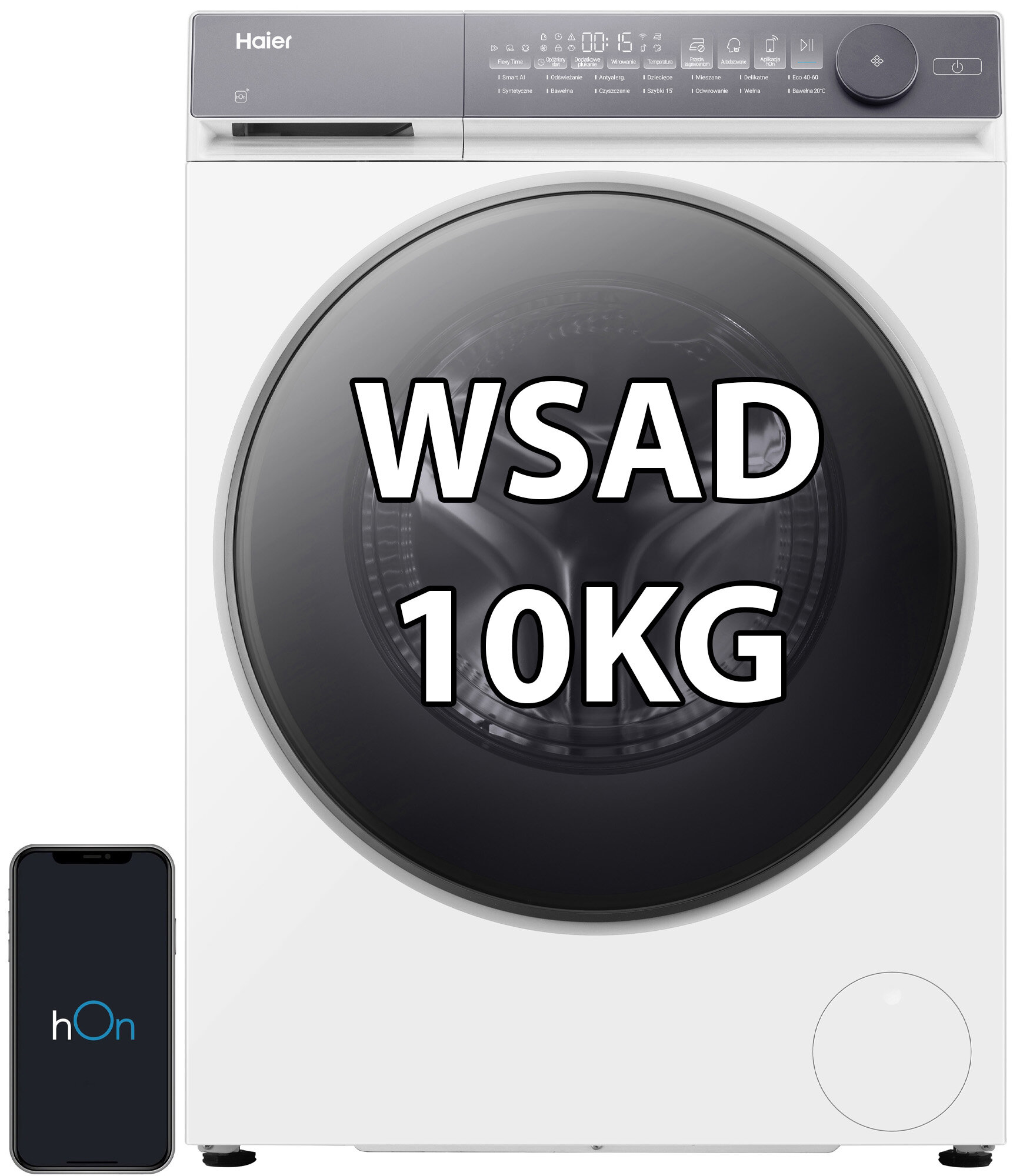 HAIER X7 HW100-BD14MEPU1 10kg 1400 obr/min Smart Dual Spray hOn Smart ...