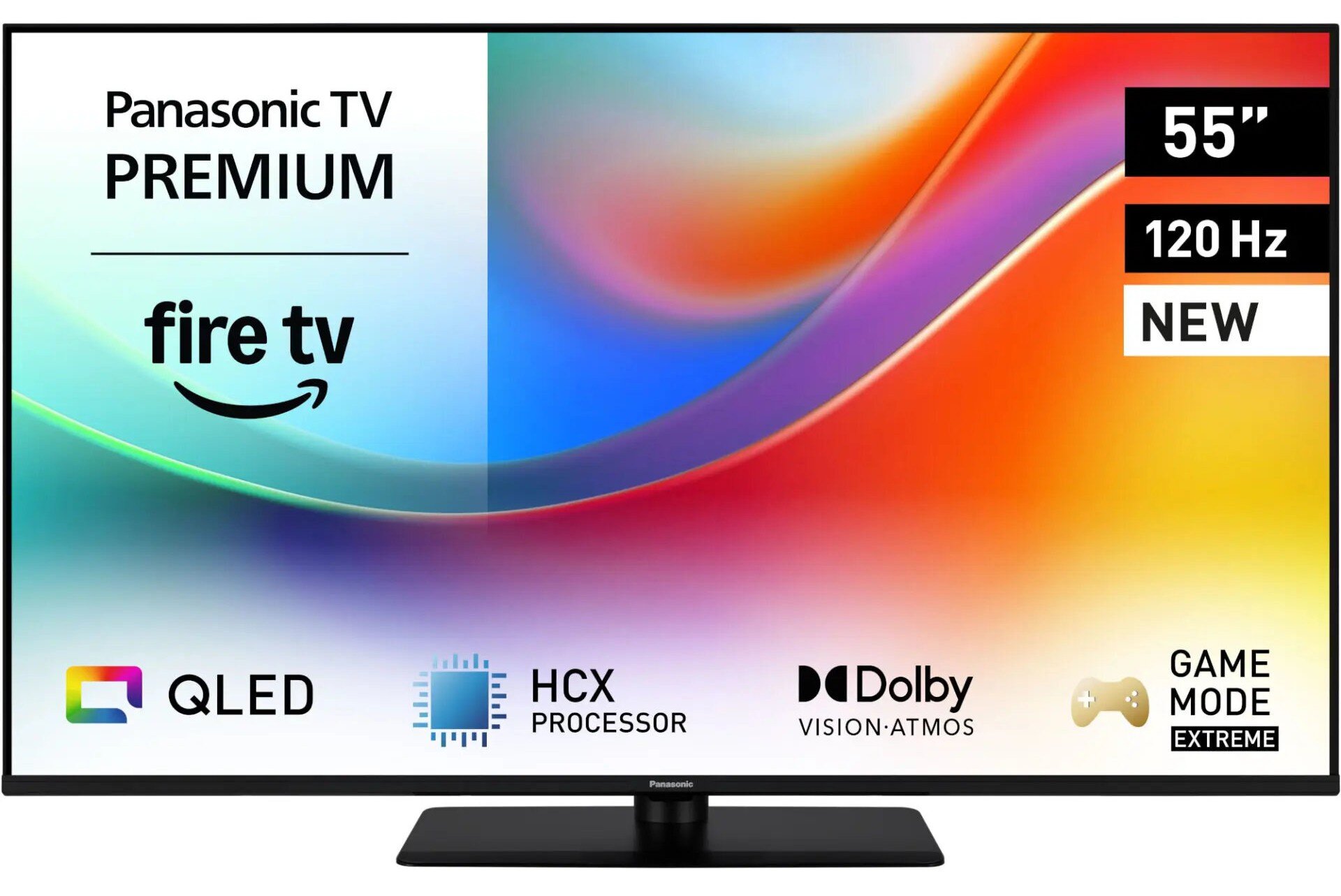 PANASONIC TV-55W85BEZ 55" QLED 4K 120Hz VRR Fire TV Dolby Vision Dolby ...