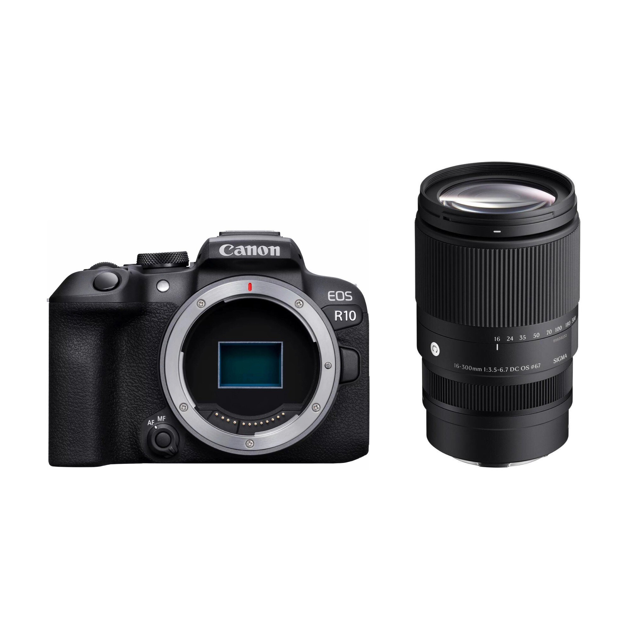 CANON EOS R10 Body, 24.2Mpix, 4K30, 15kl/sek + Obiektyw SIGMA C 16-300 ...