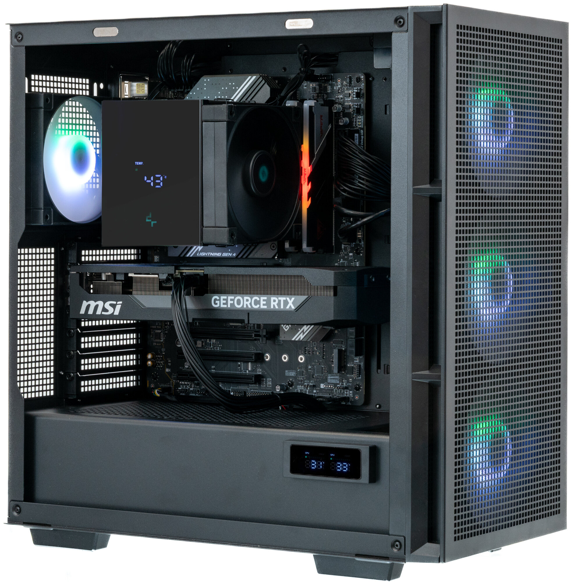 MAD DOG DEEPCOOL-I18WR32WP i5-14600K 32GB RAM 1TB SSD GeForce RTX5070 ...
