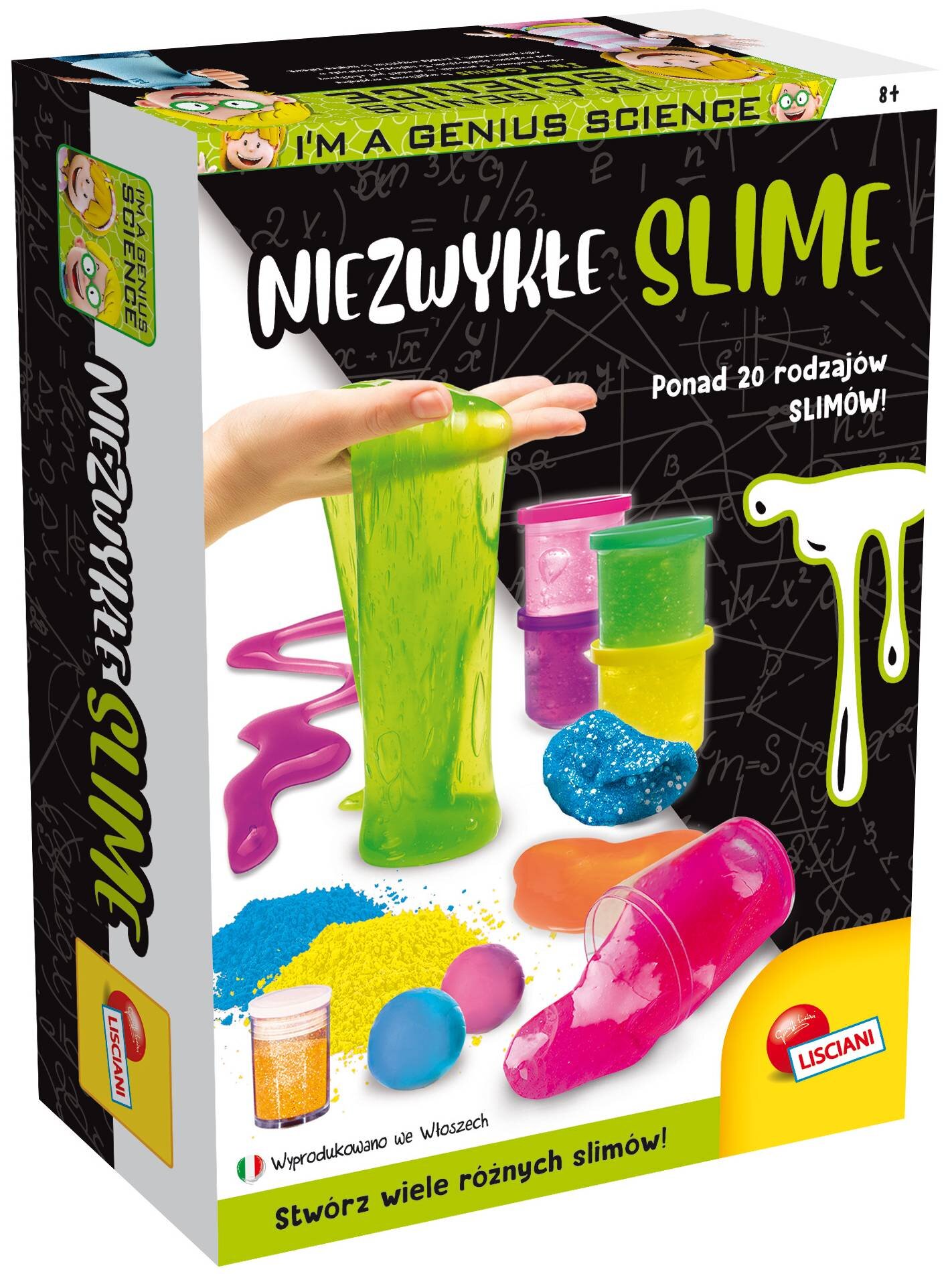 LISCIANI I'm a genius Laboratorium Slime 304-PL93397 Zestaw kreatywny ...