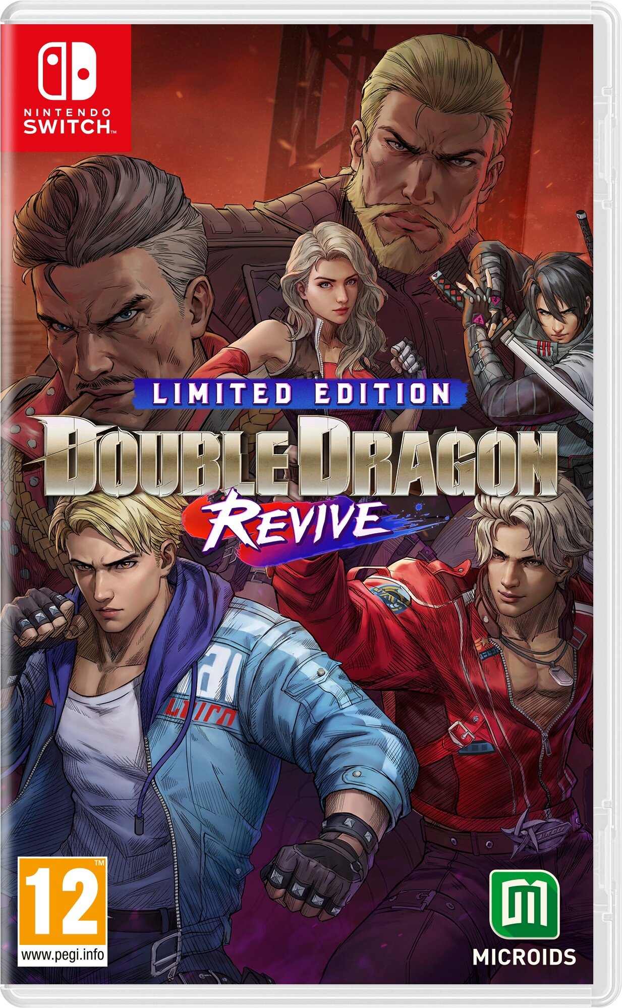 Double Dragon Revive Edycja Limitowana Gra NINTENDO SWITCH - niskie ...