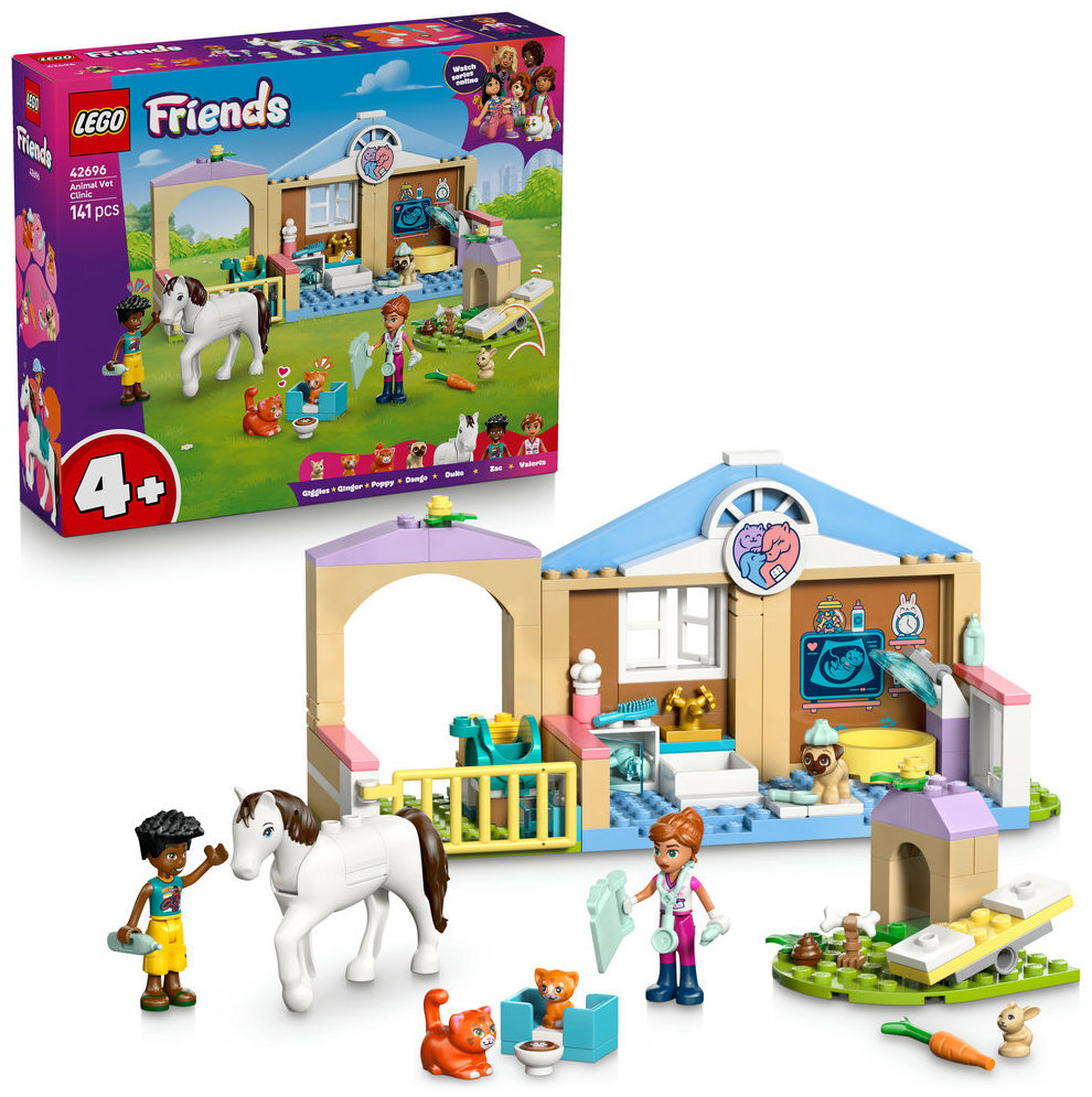 LEGO 42696 Friends Lecznica dla zwierząt - niskie ceny i opinie w Media ...