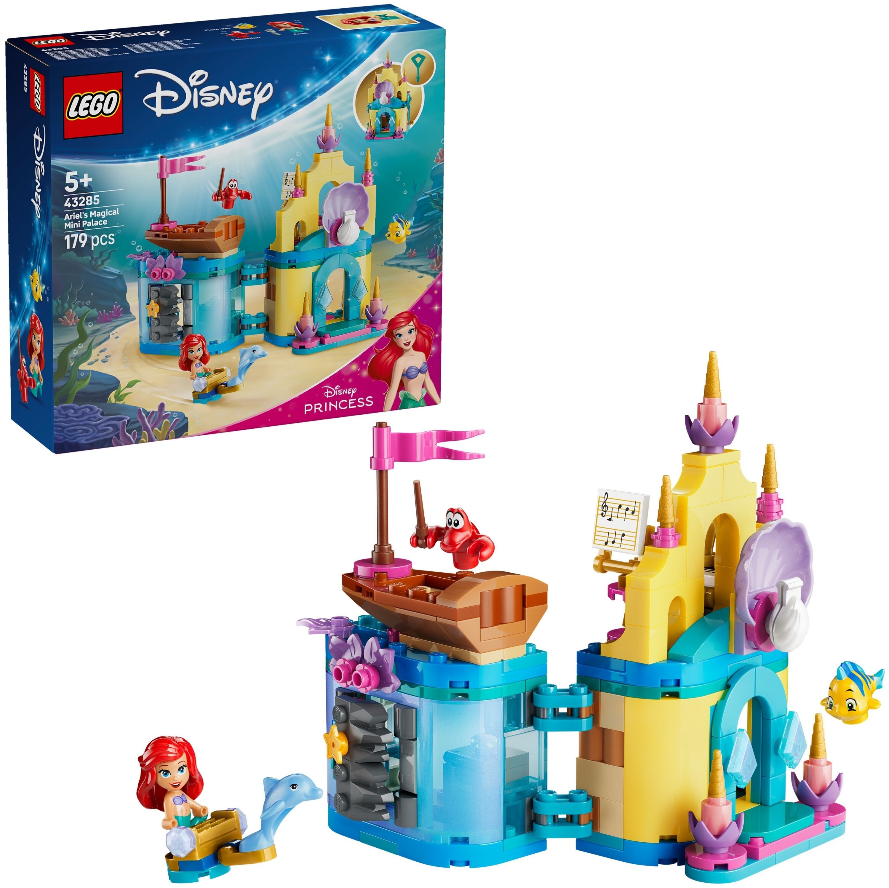 LEGO 43285 Disney Princess Magiczny minipałac Arielki - niskie ceny i ...