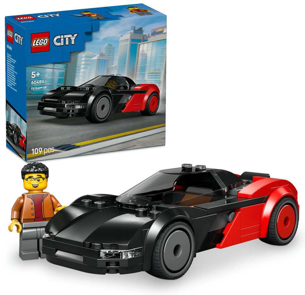 LEGO 60486 City Supersamochód elektryczny - niskie ceny i opinie w ...