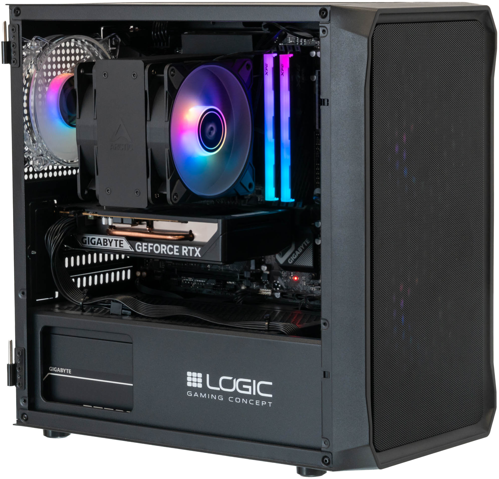 MAD DOG LOGIC-ARGB-I06DR32 i5-14400F 32GB RAM 1TB SSD GeForce RTX5050 ...