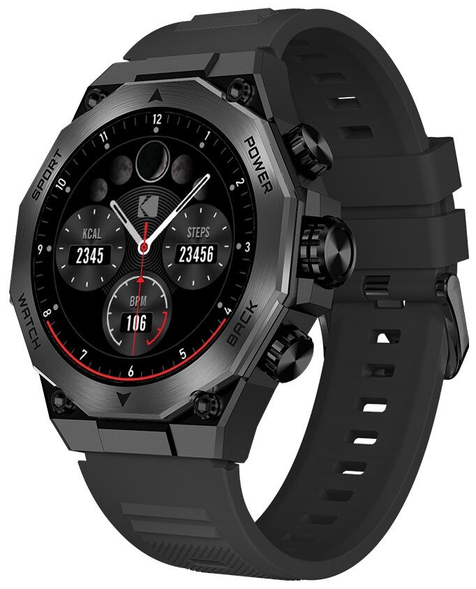 KODAK SW-7215 Czarny Smartwatch - niskie ceny i opinie w Media Expert
