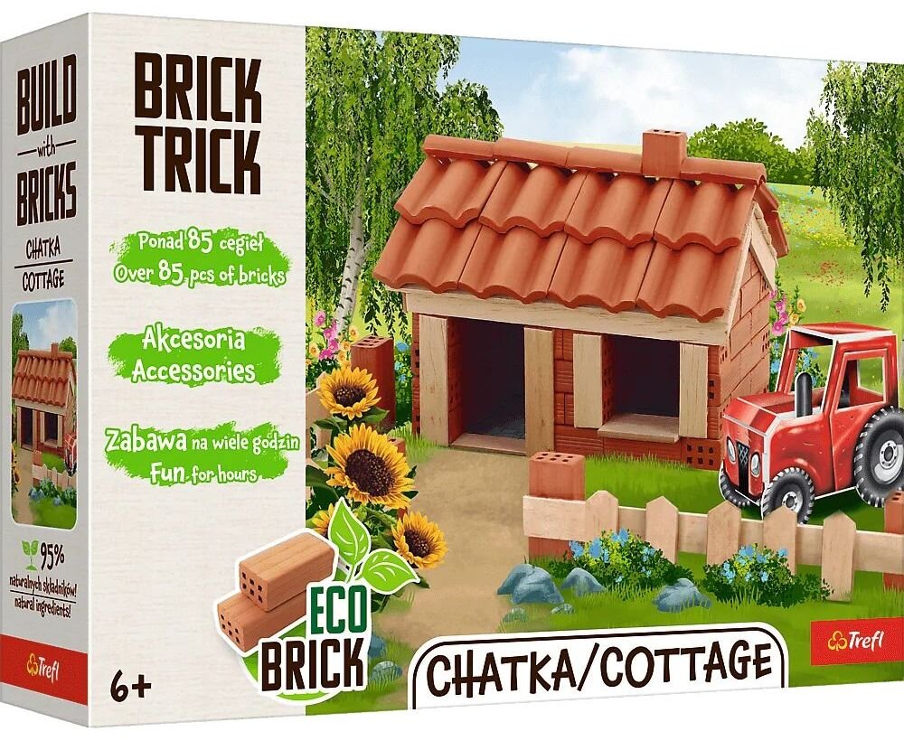 TREFL Brick Trick Chatka 62022 Klocki konstrukcyjne - niskie ceny i ...