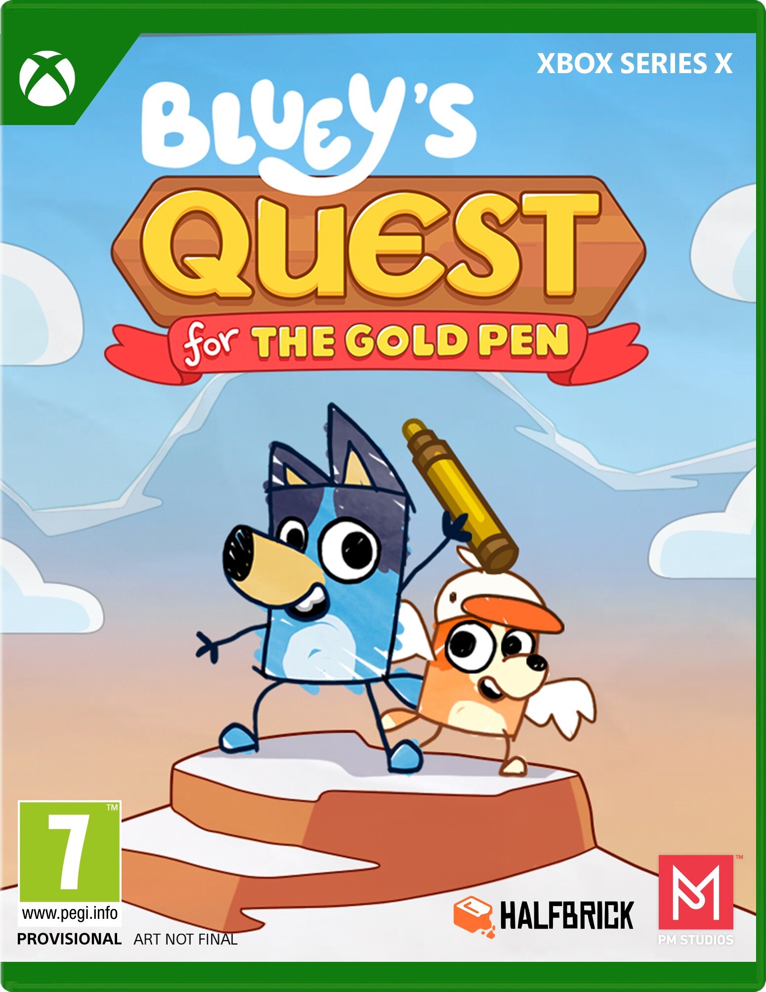 Bluey's Quests for the Gold Pen Gra XBOX SERIES X - niskie ceny i ...