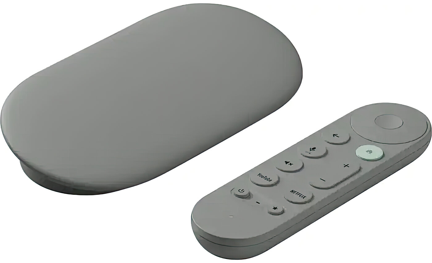GOOGLE TV Streamer GA05802-US Szary Odtwarzacz multimedialny 4K ...