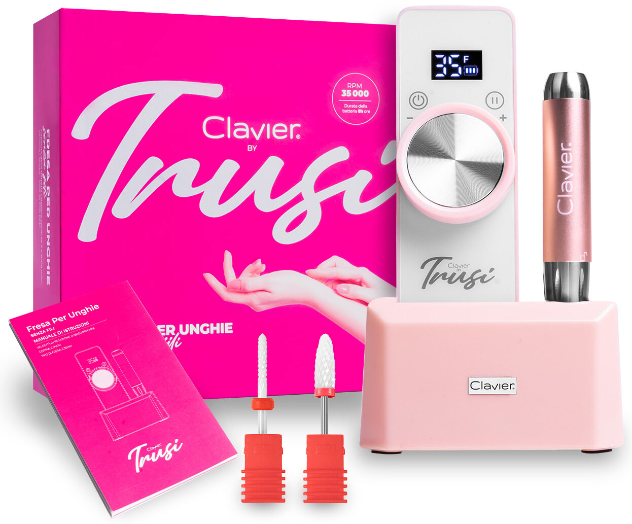 CLAVIER Trusi Pink Frezarka do paznokci - niskie ceny i opinie w Media ...