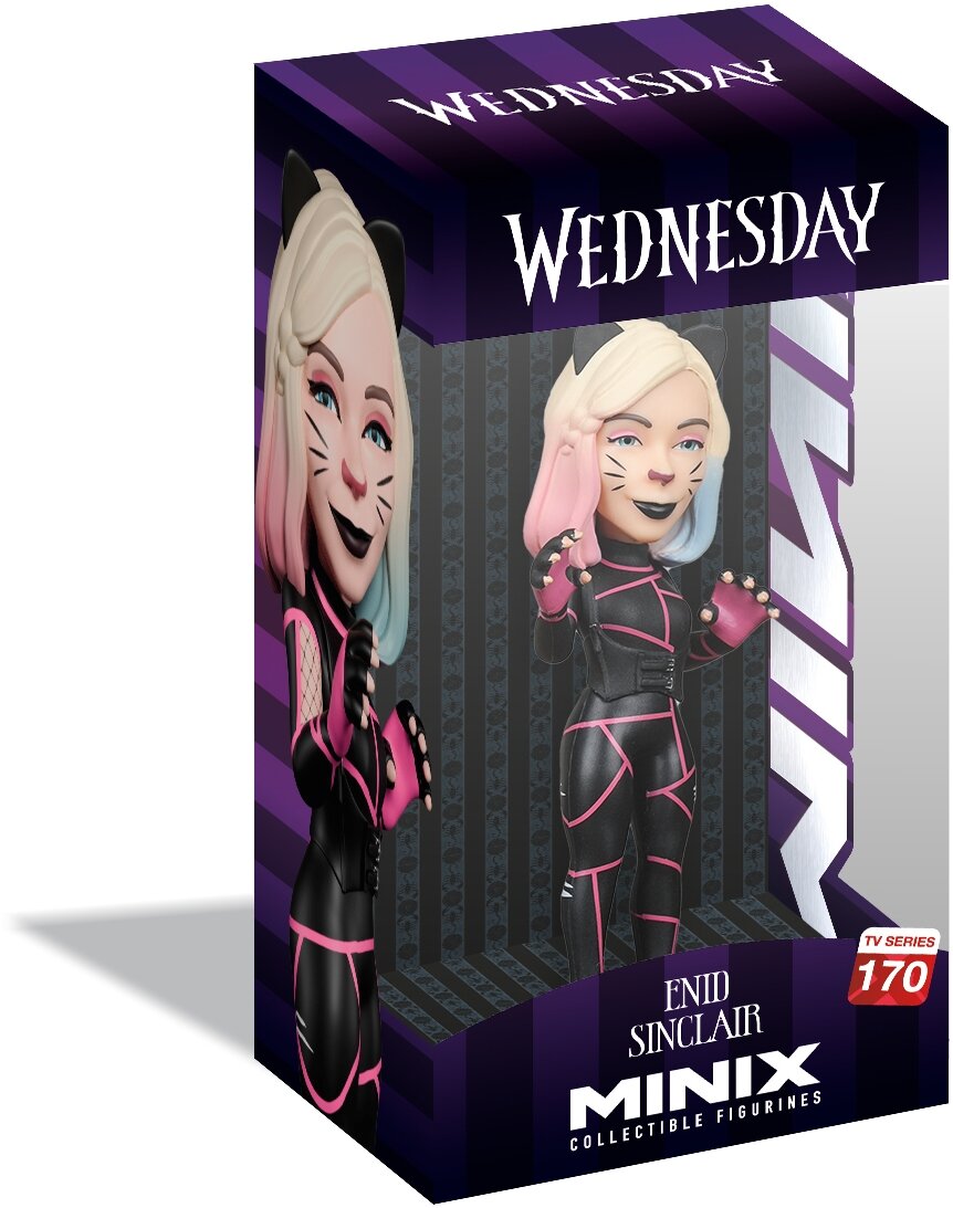 MINIX TV Series Wednesday Enid Sinclair Cat Suit Figurka - niskie ceny ...