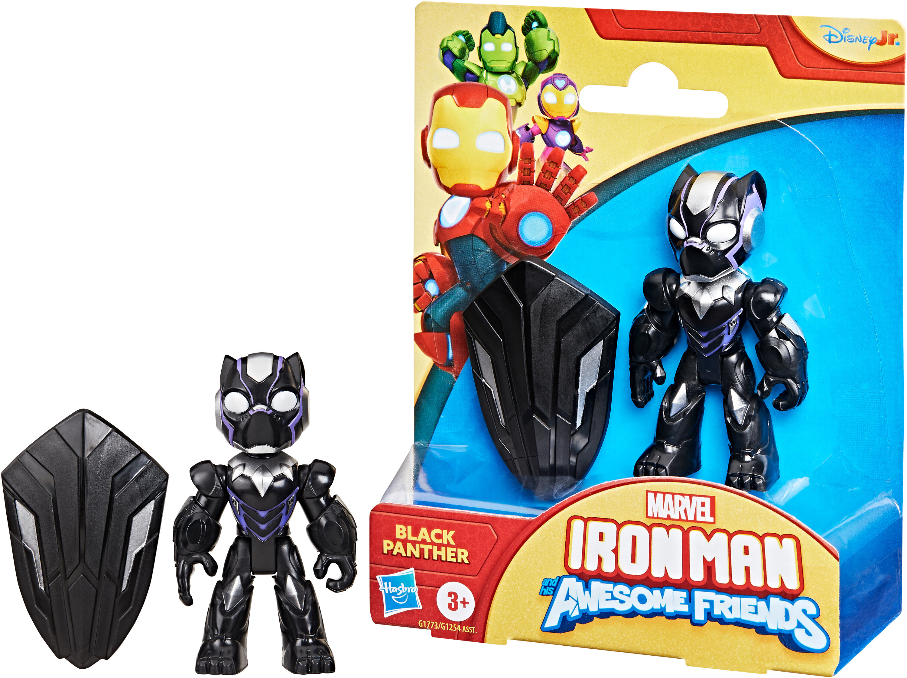 HASBRO Disney Junior Iron Man i Super Ekipa Czarna Pantera G17735X0 ...