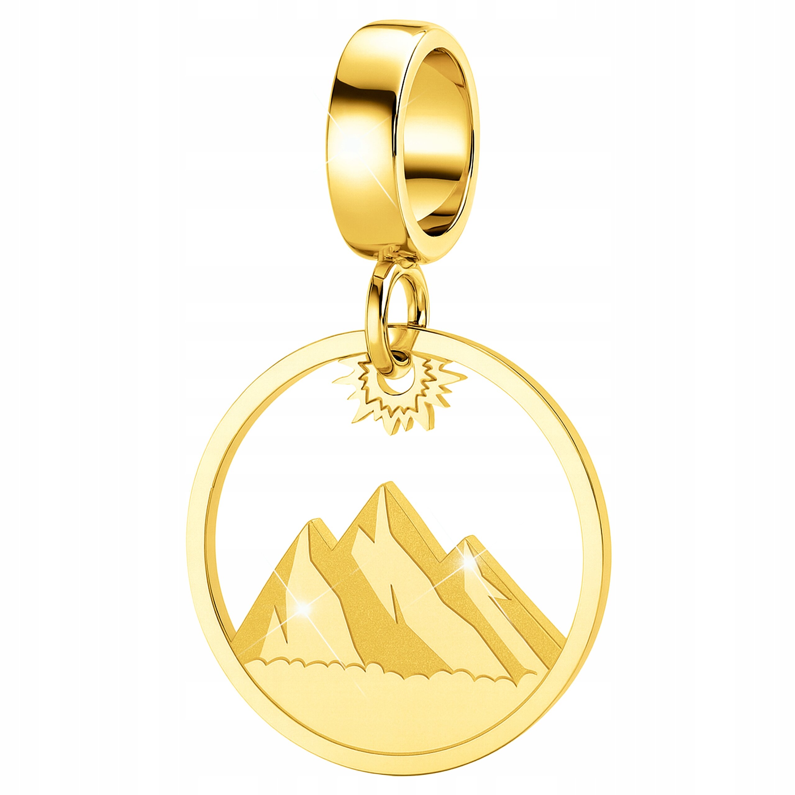 Charms Złoty Polskie Góry Tatry Zakopane z Tatrami Górami Góra SREBRO ...